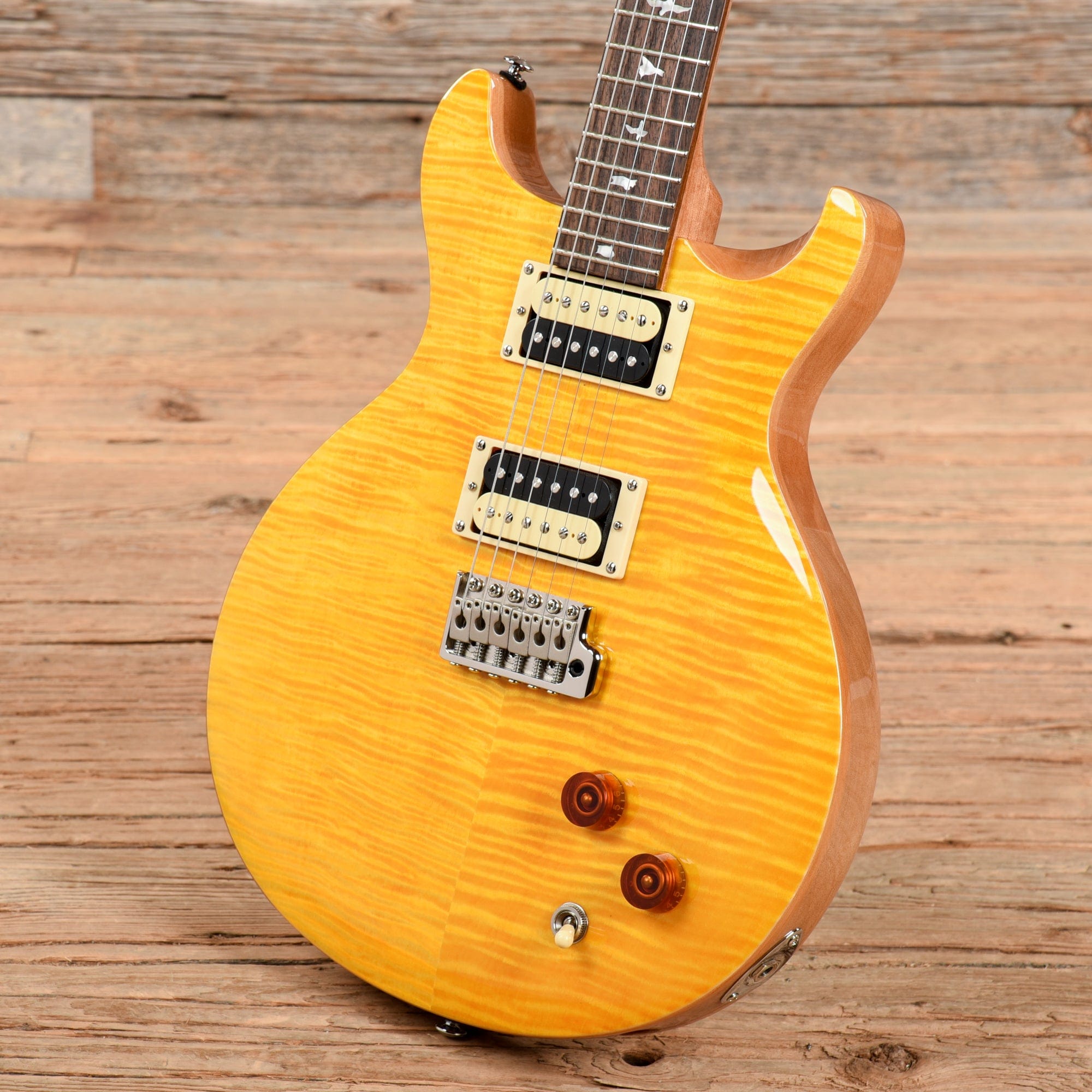 PRS SE Santana Santana Yellow – Chicago Music Exchange