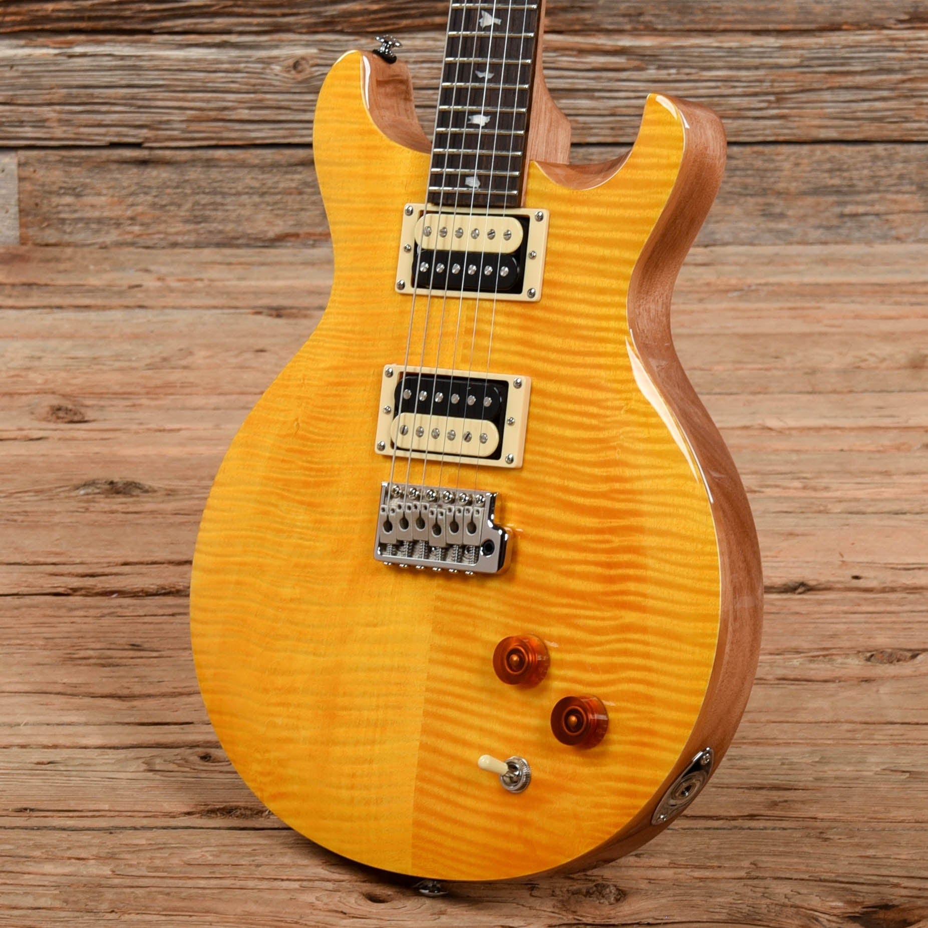 PRS SE Santana Santana Yellow – Chicago Music Exchange