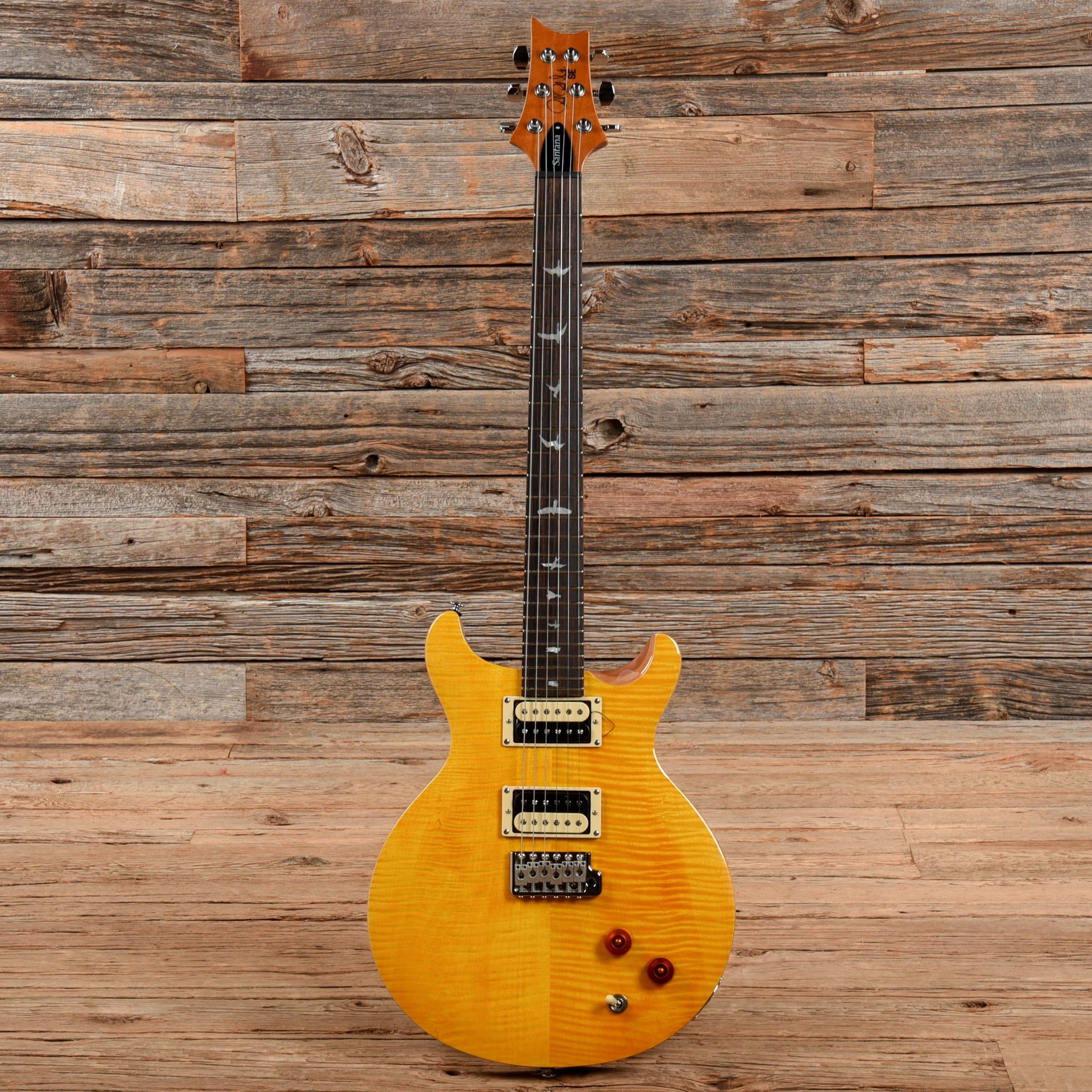 PRS SE Santana Santana Yellow – Chicago Music Exchange
