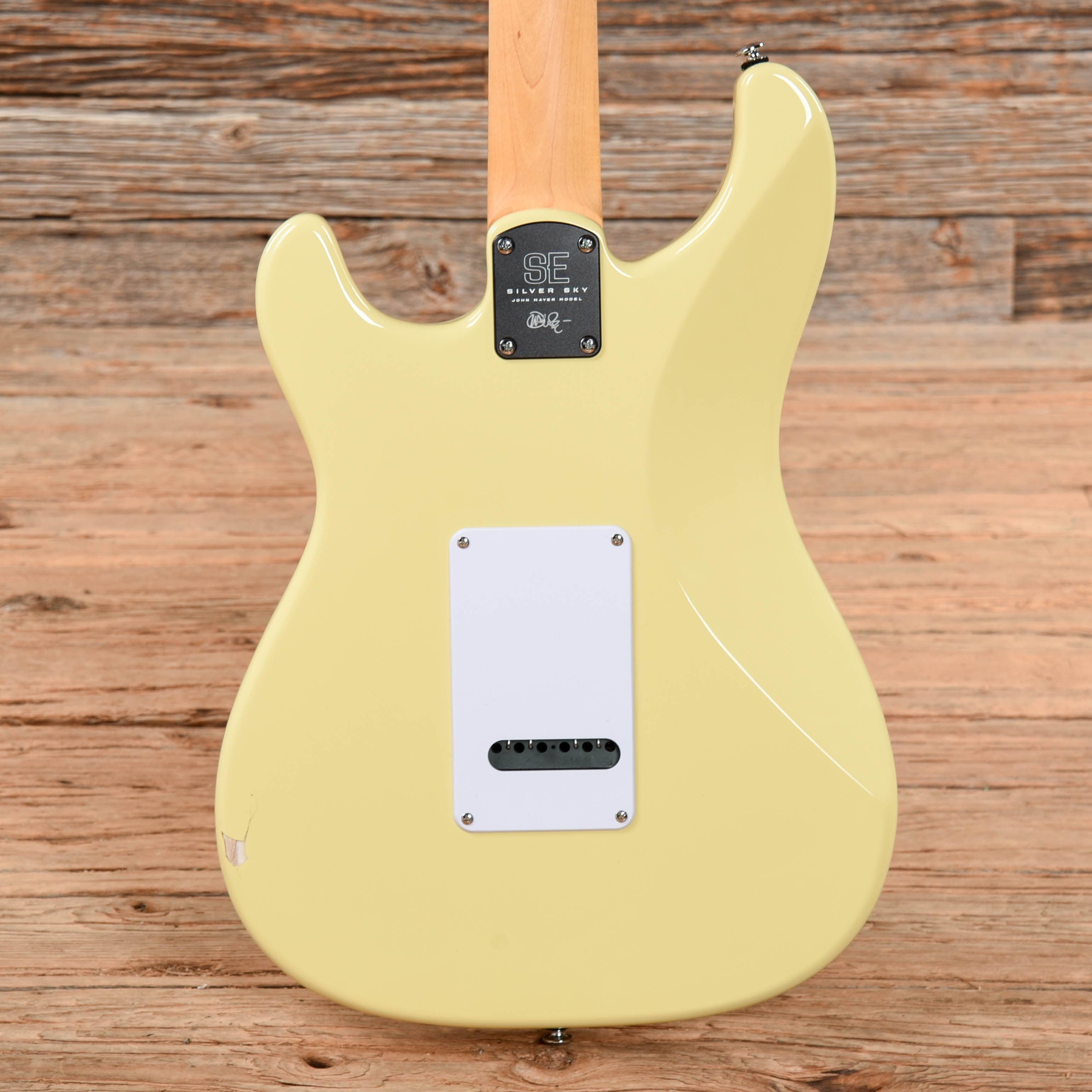 PRS SE Silver Sky Moon White – Chicago Music Exchange