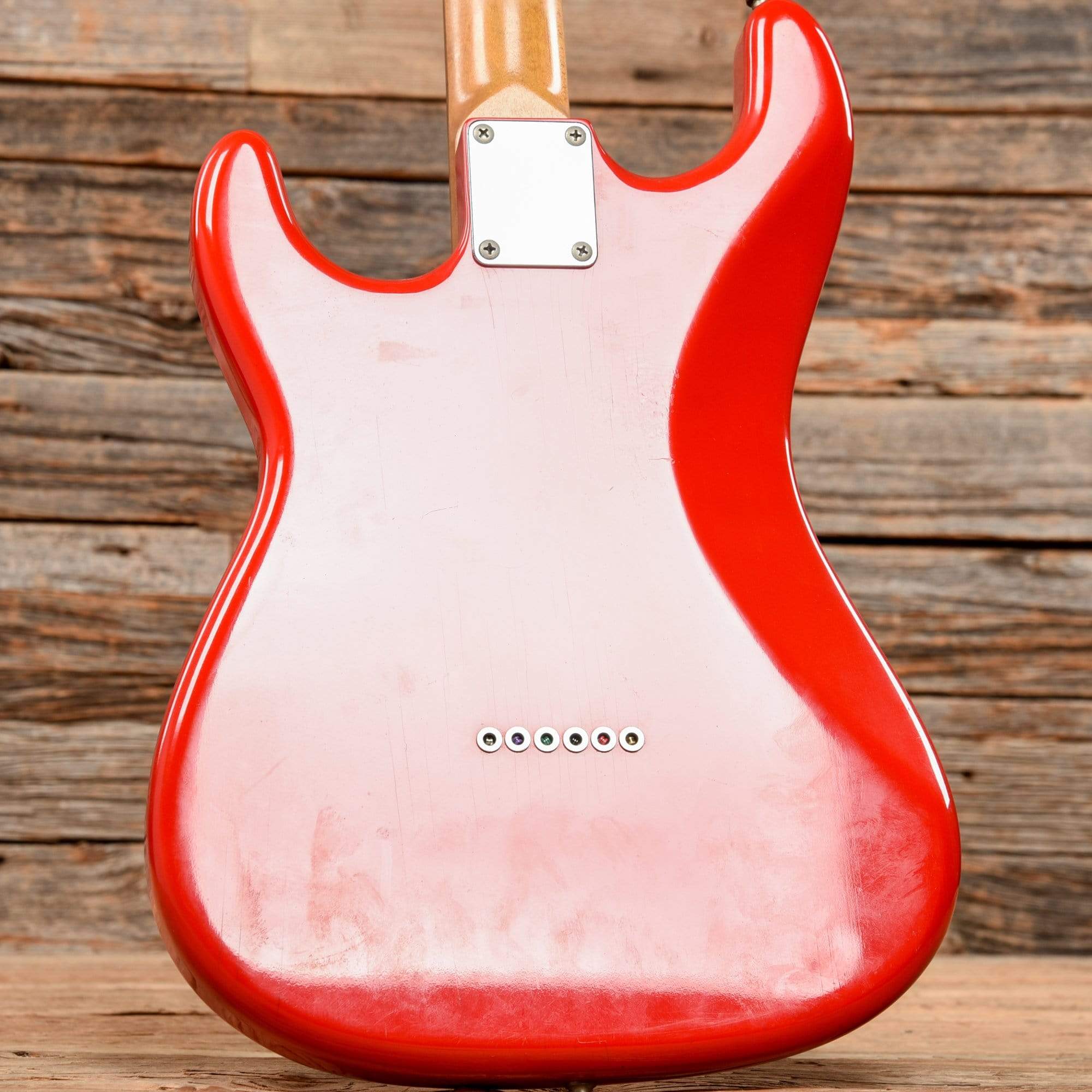 Pyramid Guitars Custom Red – Chicago Music Exchange