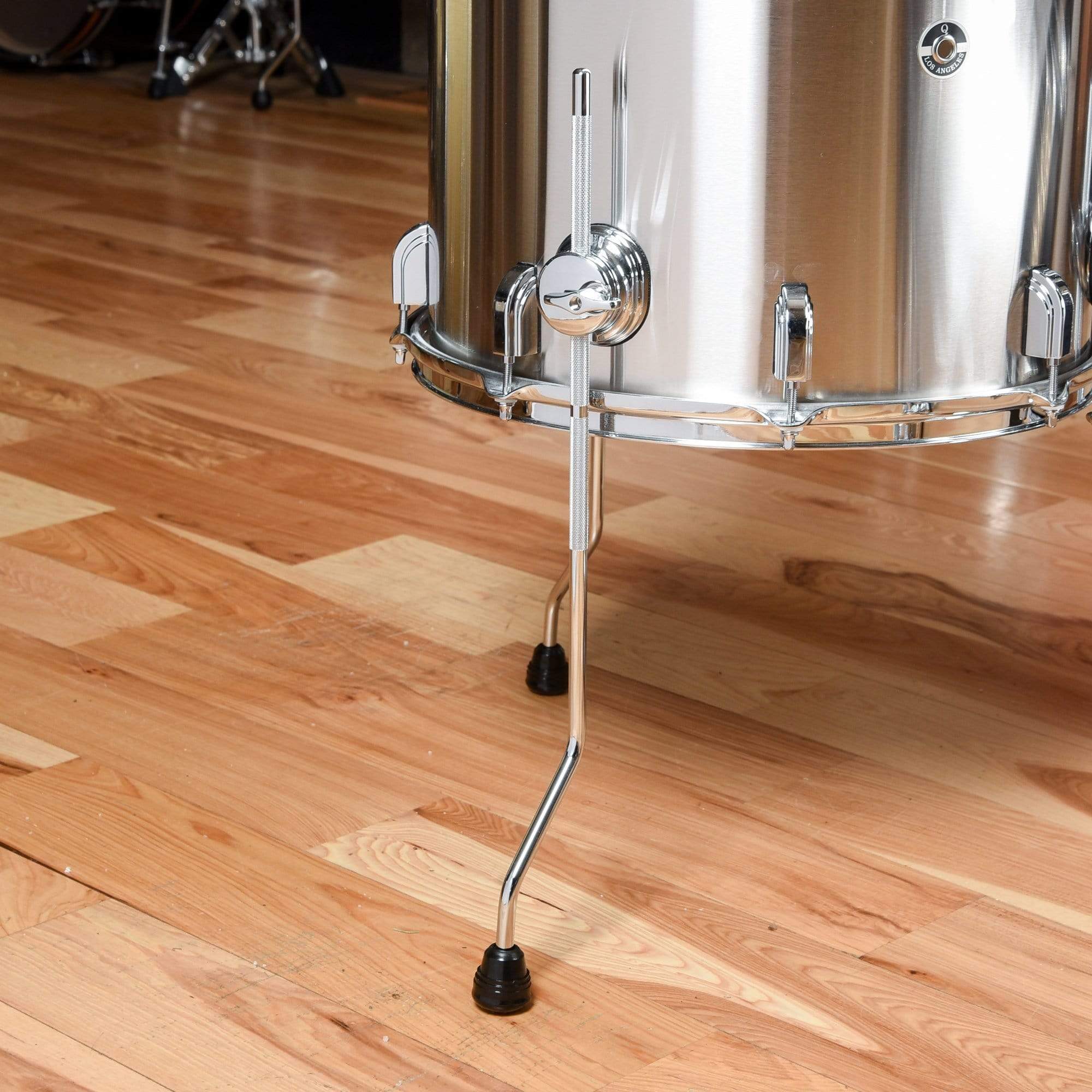 Q Drum Co. 13/16/24 3pc. Brushed Stainless Steel Drum Kit – Chicago ...