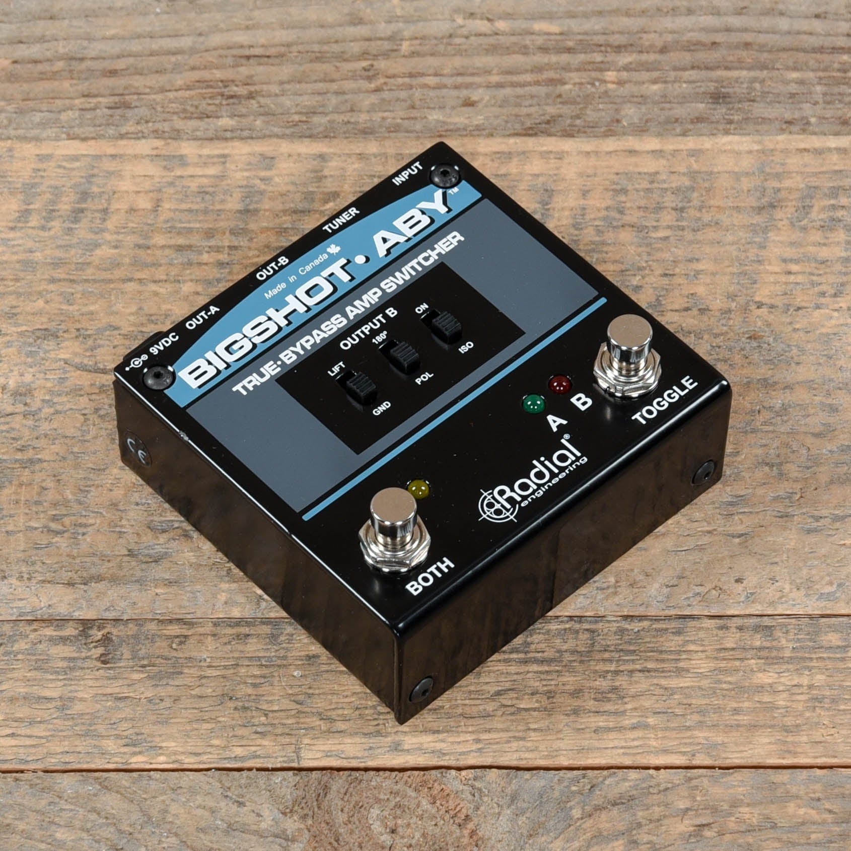 Radial Big Shot ABY Amplifier Switcher V2 – Chicago Music Exchange