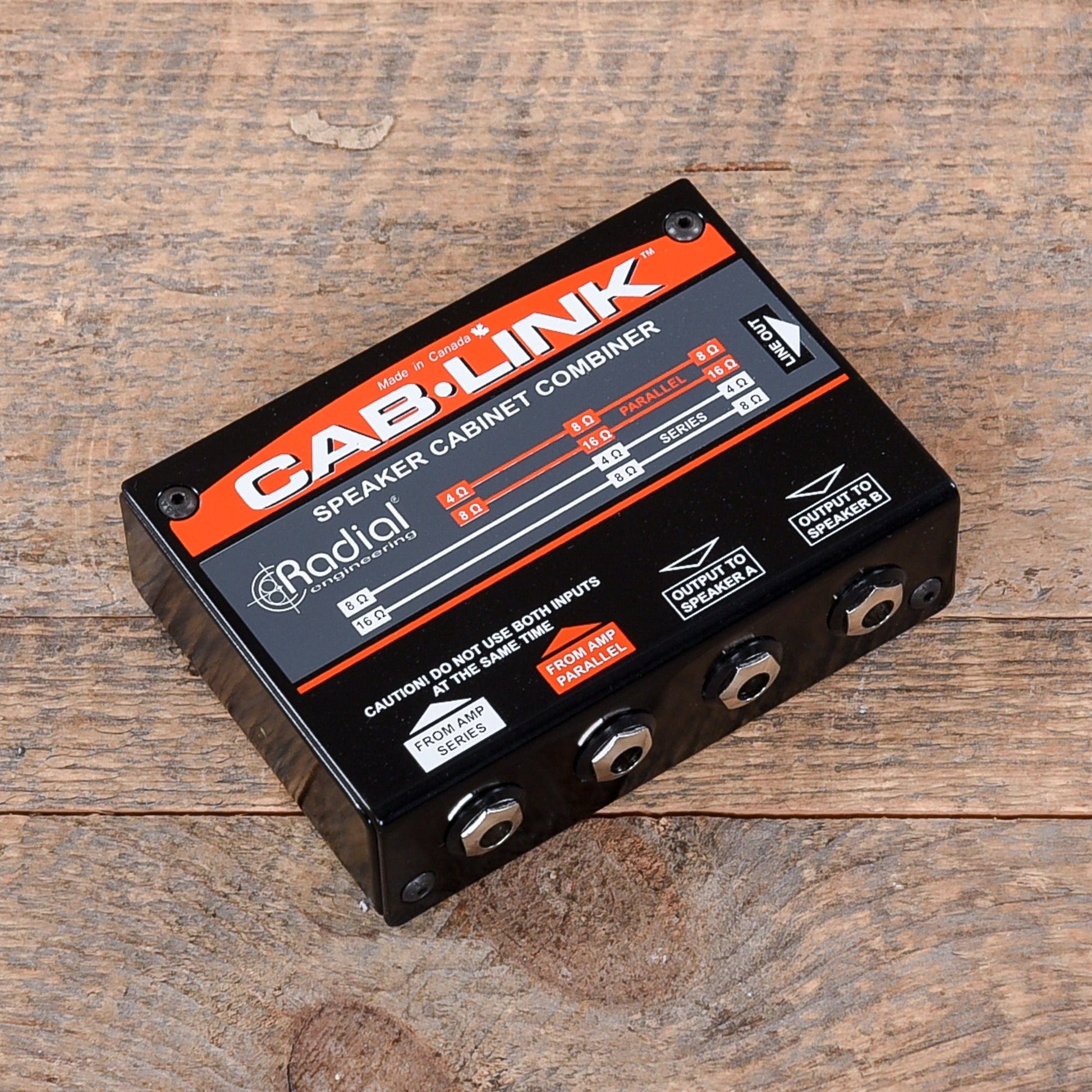 Radial CabLink Speaker Cabinet Merger – Chicago Music Exchange