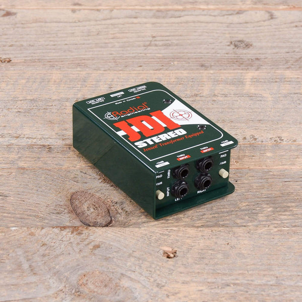 Radial JDI Stereo Passive DI Box – Chicago Music Exchange