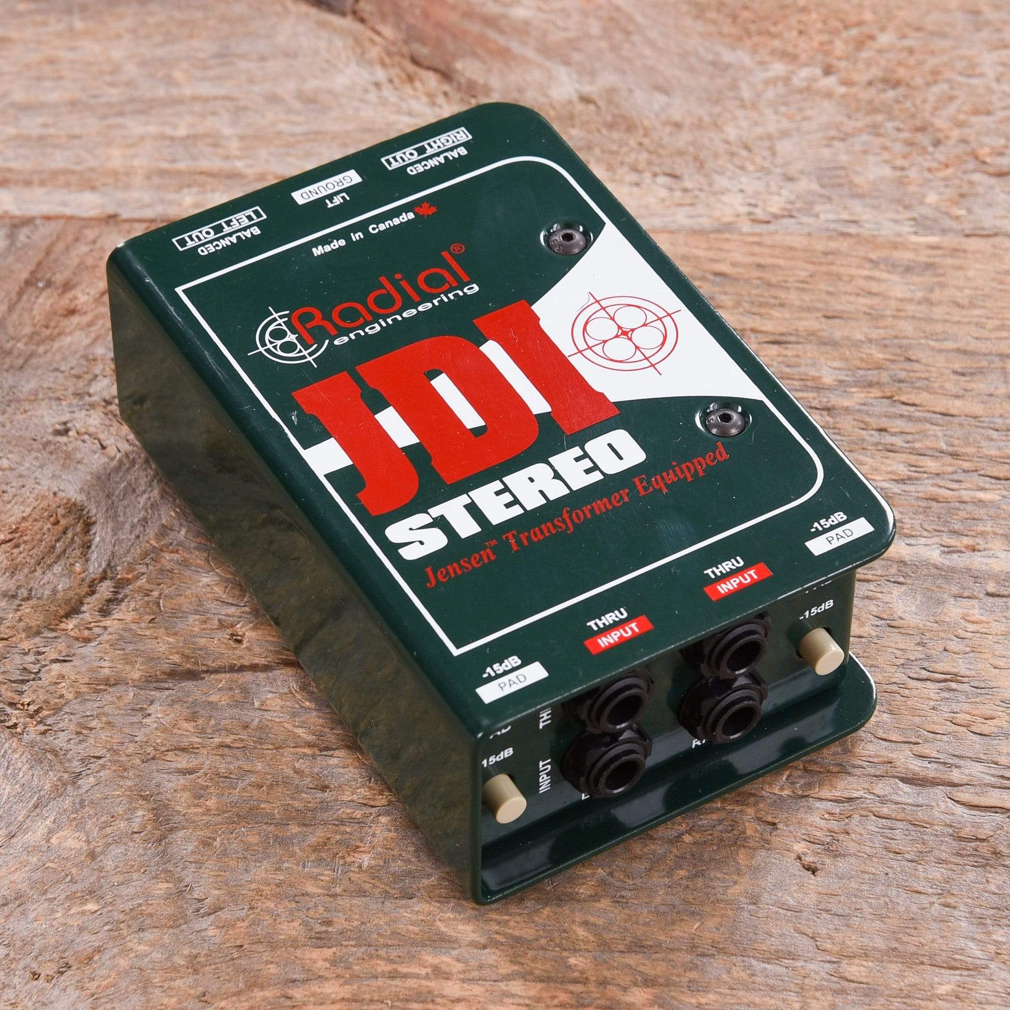 Radial JDI Stereo Passive DI Box – Chicago Music Exchange