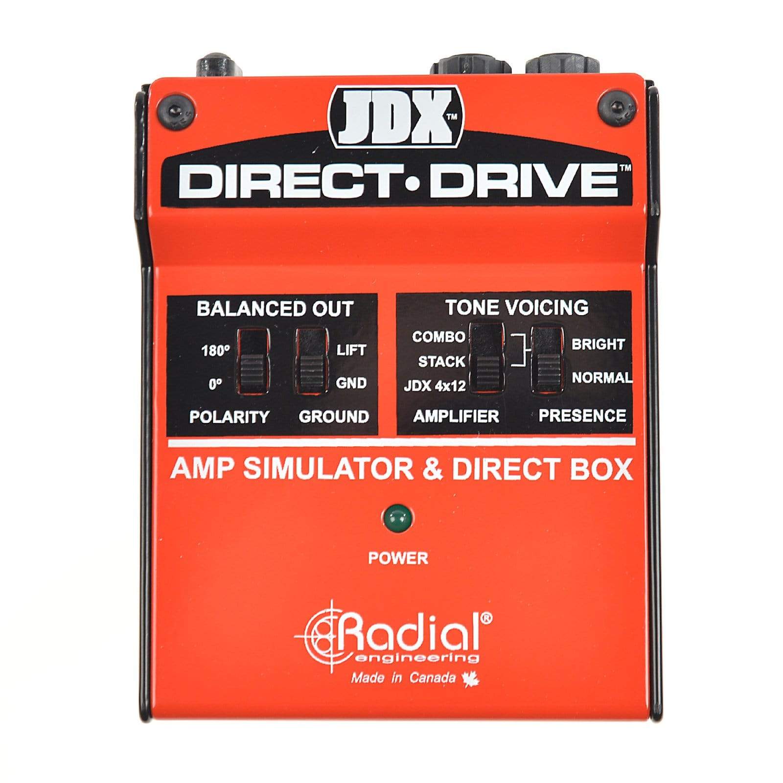 Radial JDX Direct Drive Amp Simulator – Chicago Music Exchange