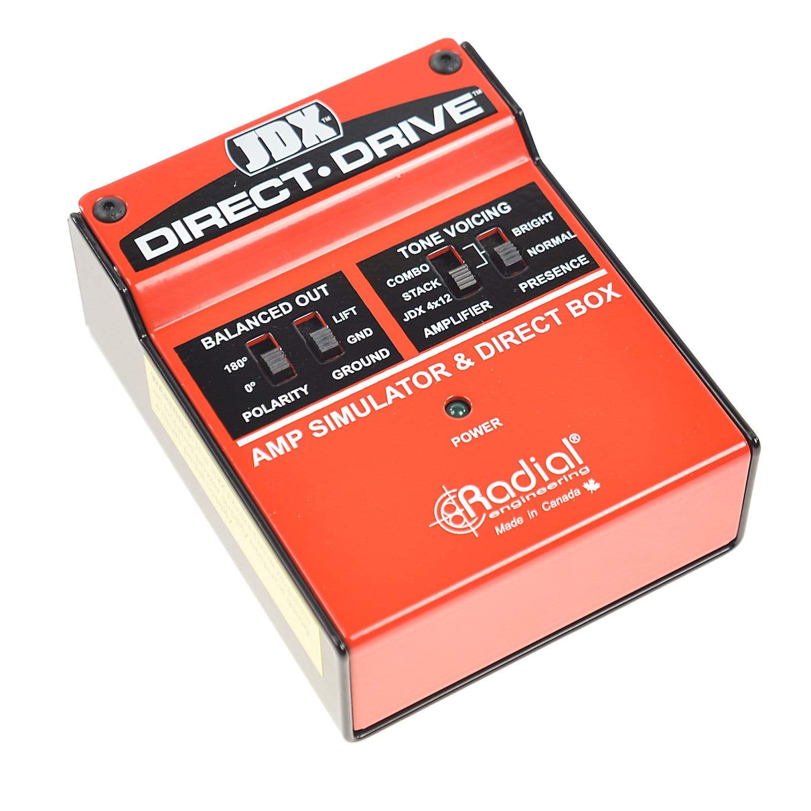 Radial JDX Direct Drive Amp Simulator – Chicago Music Exchange