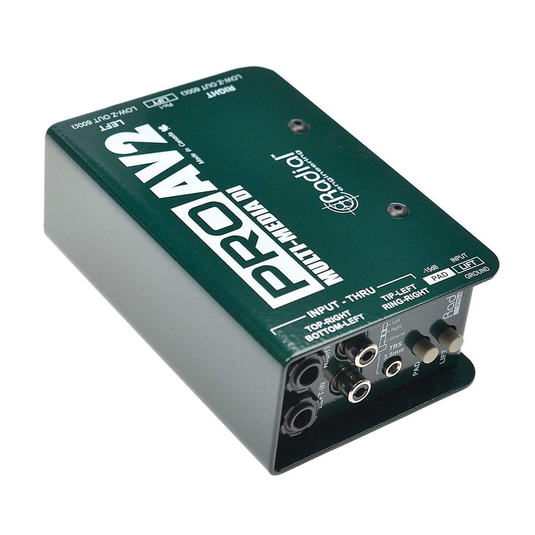 Radial Pro AV2 Stereo DI – Chicago Music Exchange