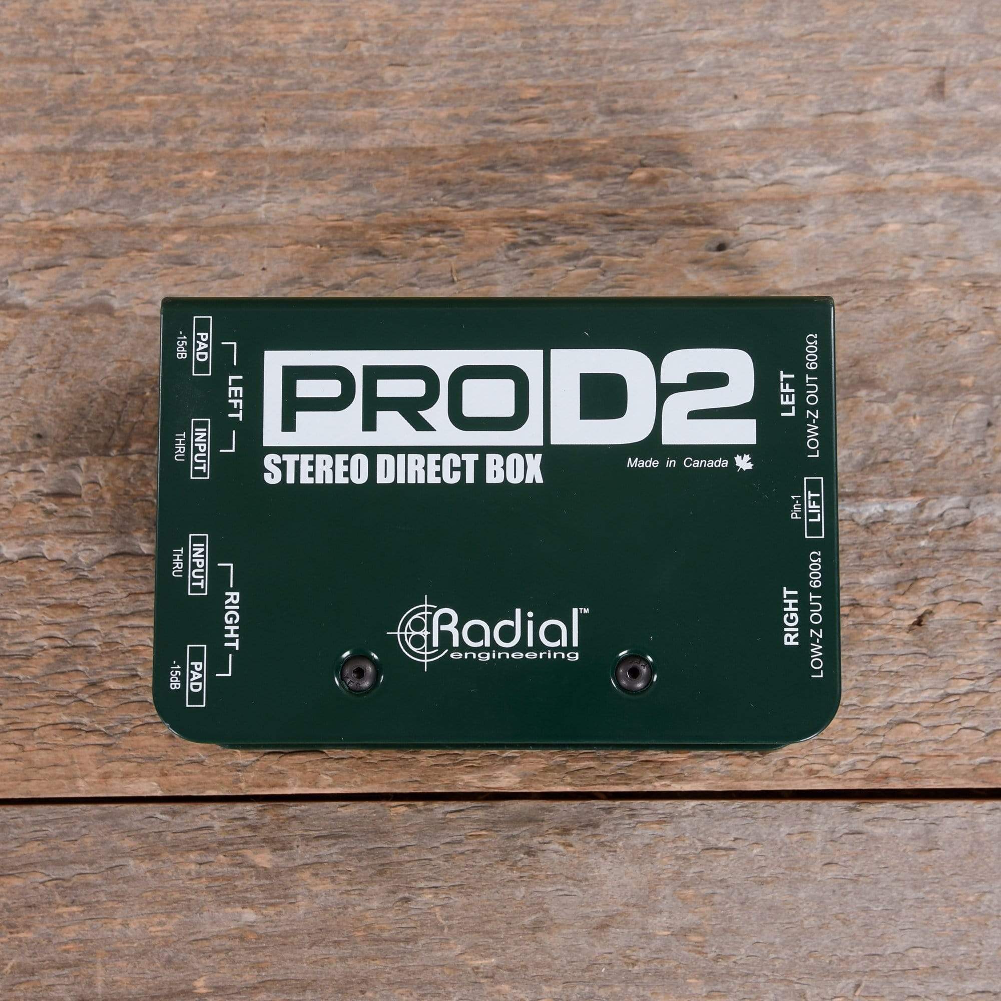 Radial Pro-D2 Passive 2-Channel Direct Box – Chicago Music Exchange