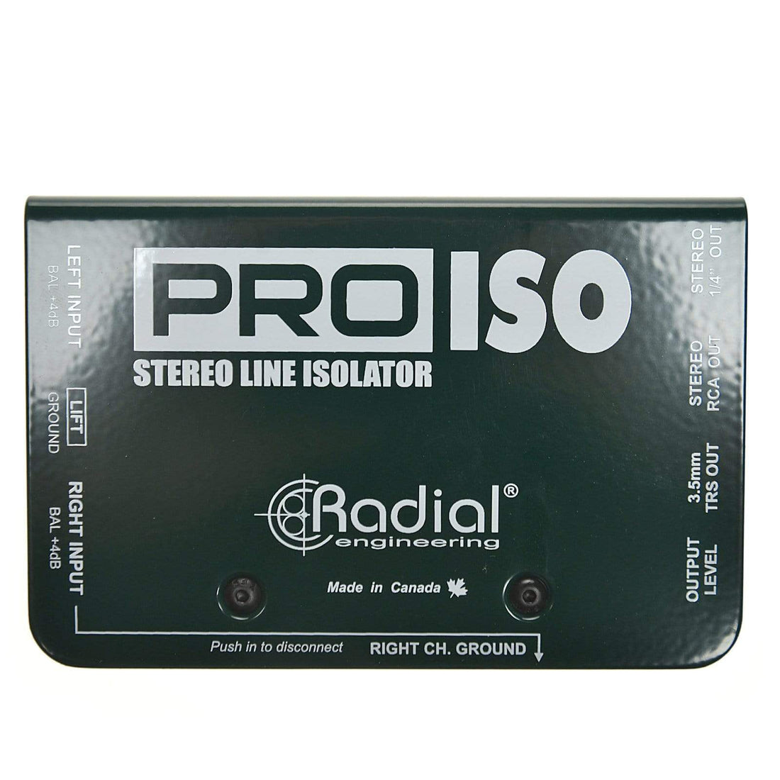 Radial PRO ISO Stereo Line Isolator – Chicago Music Exchange
