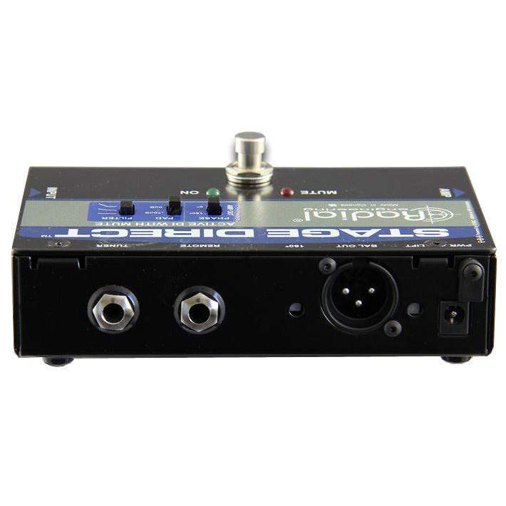 Radial StageDirect Active Direct Box w/Mute Footswitch – Chicago Music ...