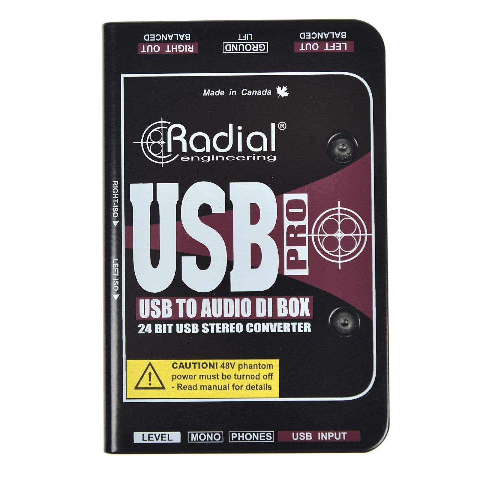 Radial USB-Pro Stereo DI for Laptops – Chicago Music Exchange