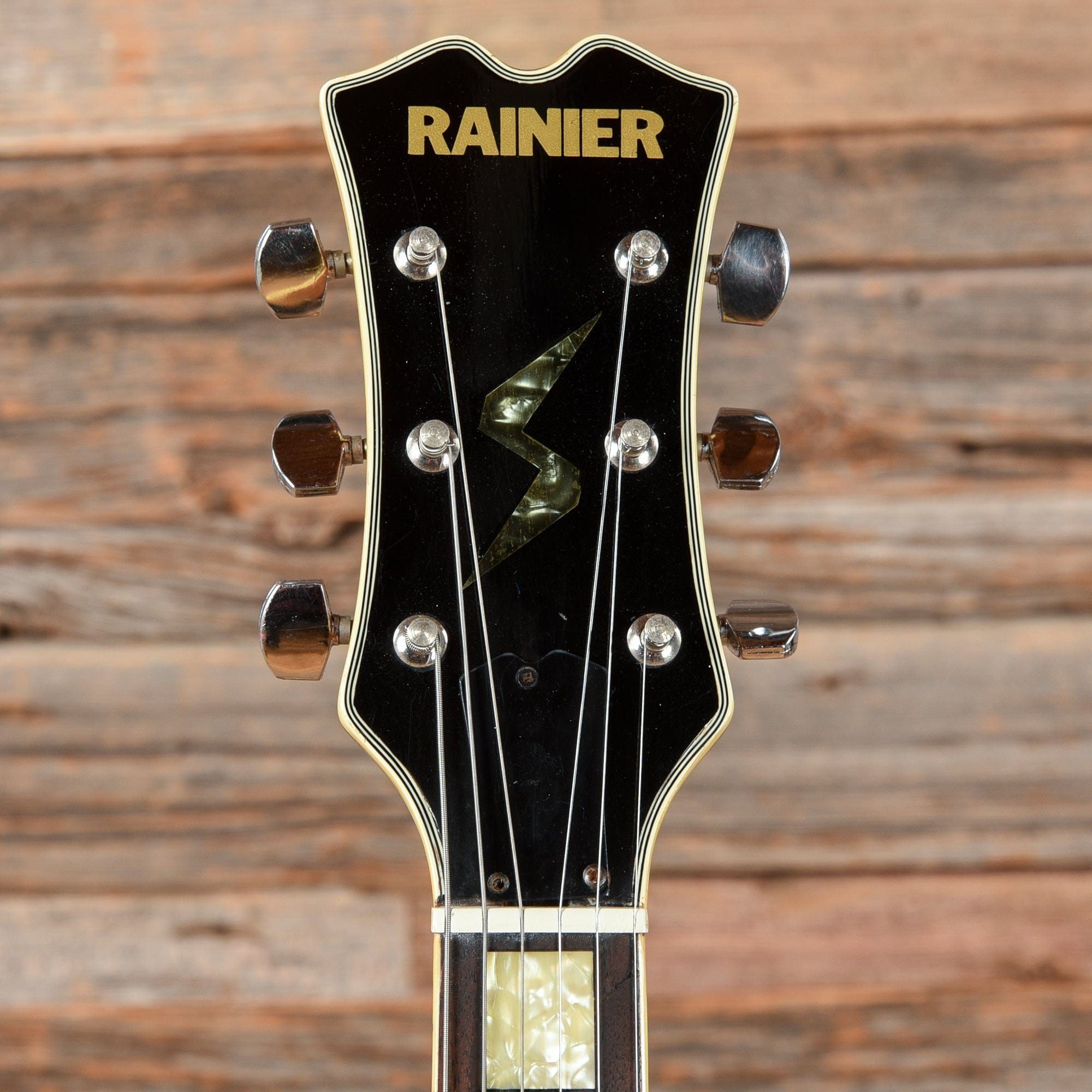 Rainier Single Cut Natural 1970s – Chicago Music Exchange