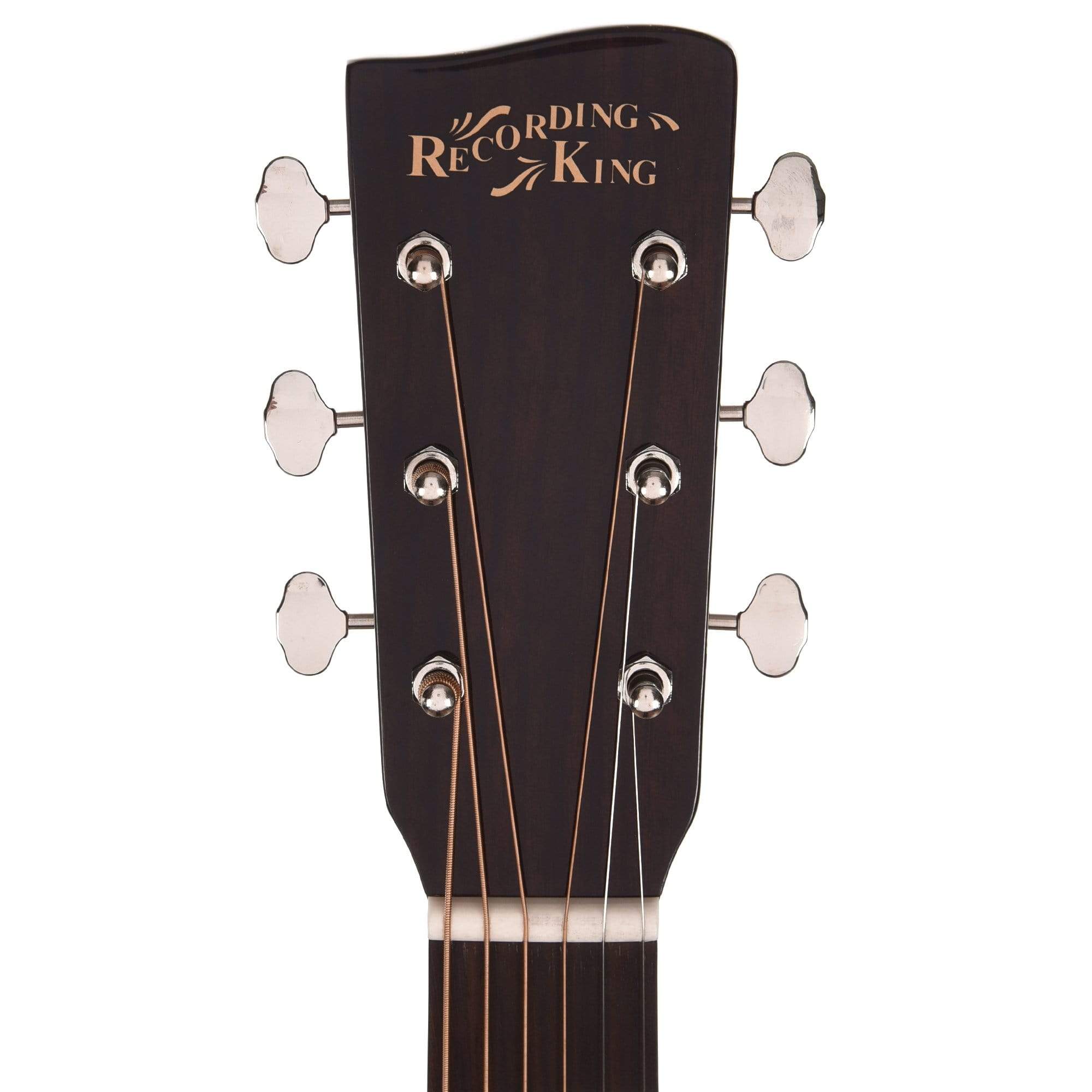 Recording King Deluxe All Solid Dreadnought Aged Adirondack Spruce/Mah ...