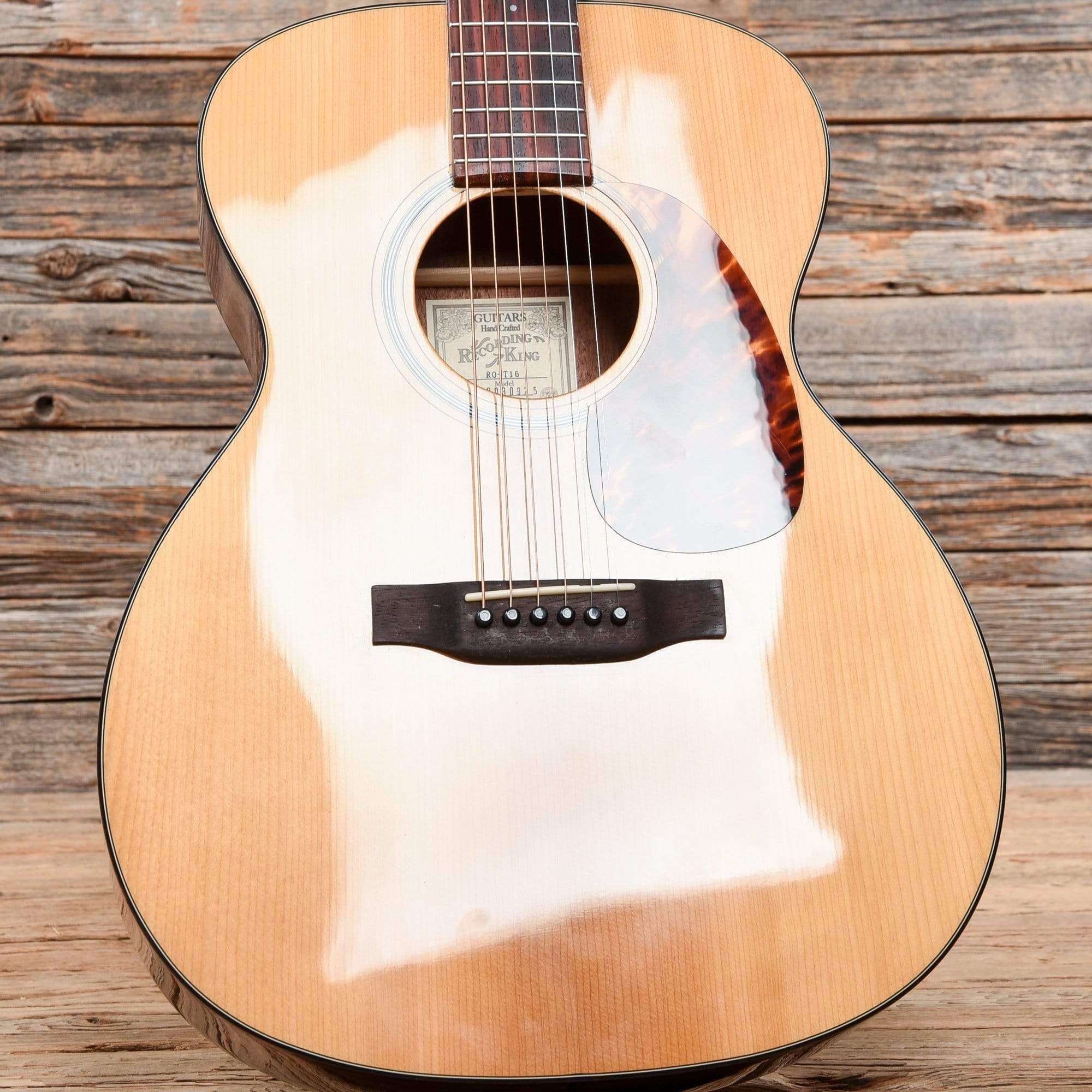 Recording King Classic Series 000 Torrefied Natural – Chicago Music ...