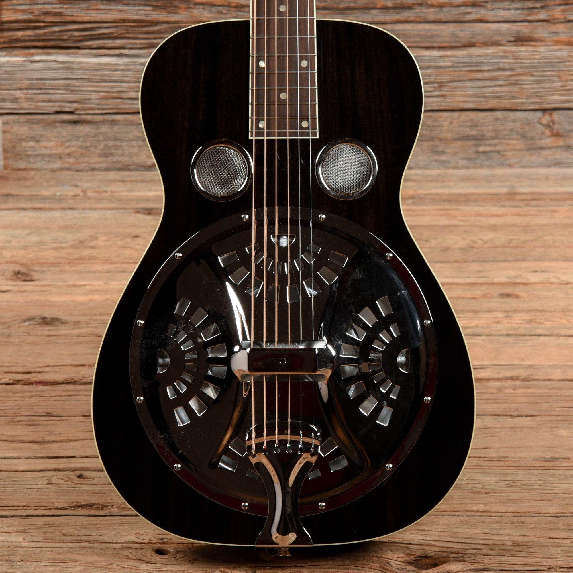 Regal RD-52 Square Neck Resonator Transparent Black – Chicago Music ...