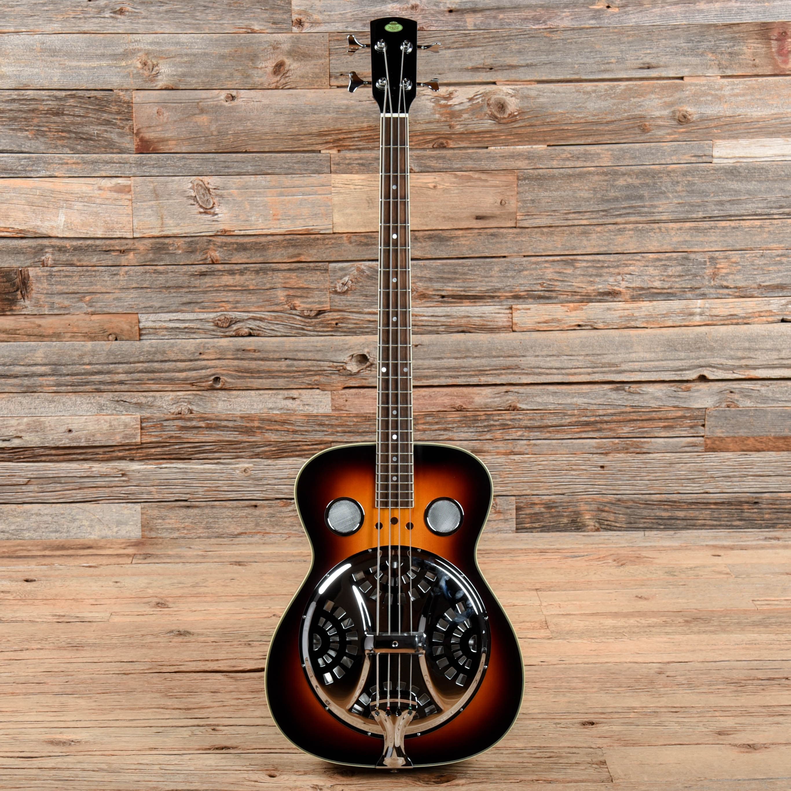 Regal RD-05 Acoustic Resonator Bass Sunburst – Chicago Music Exchange