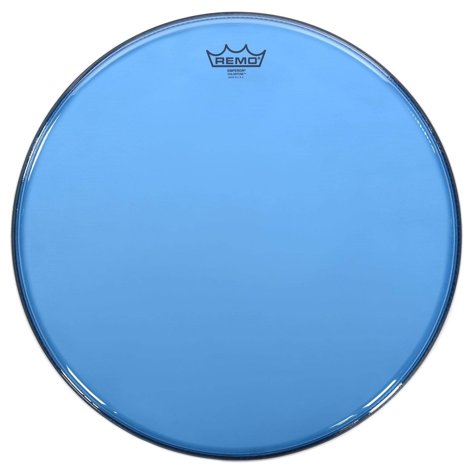 Remo 18" Emperor Colortone Blue Drumhead – Chicago Music Exchange