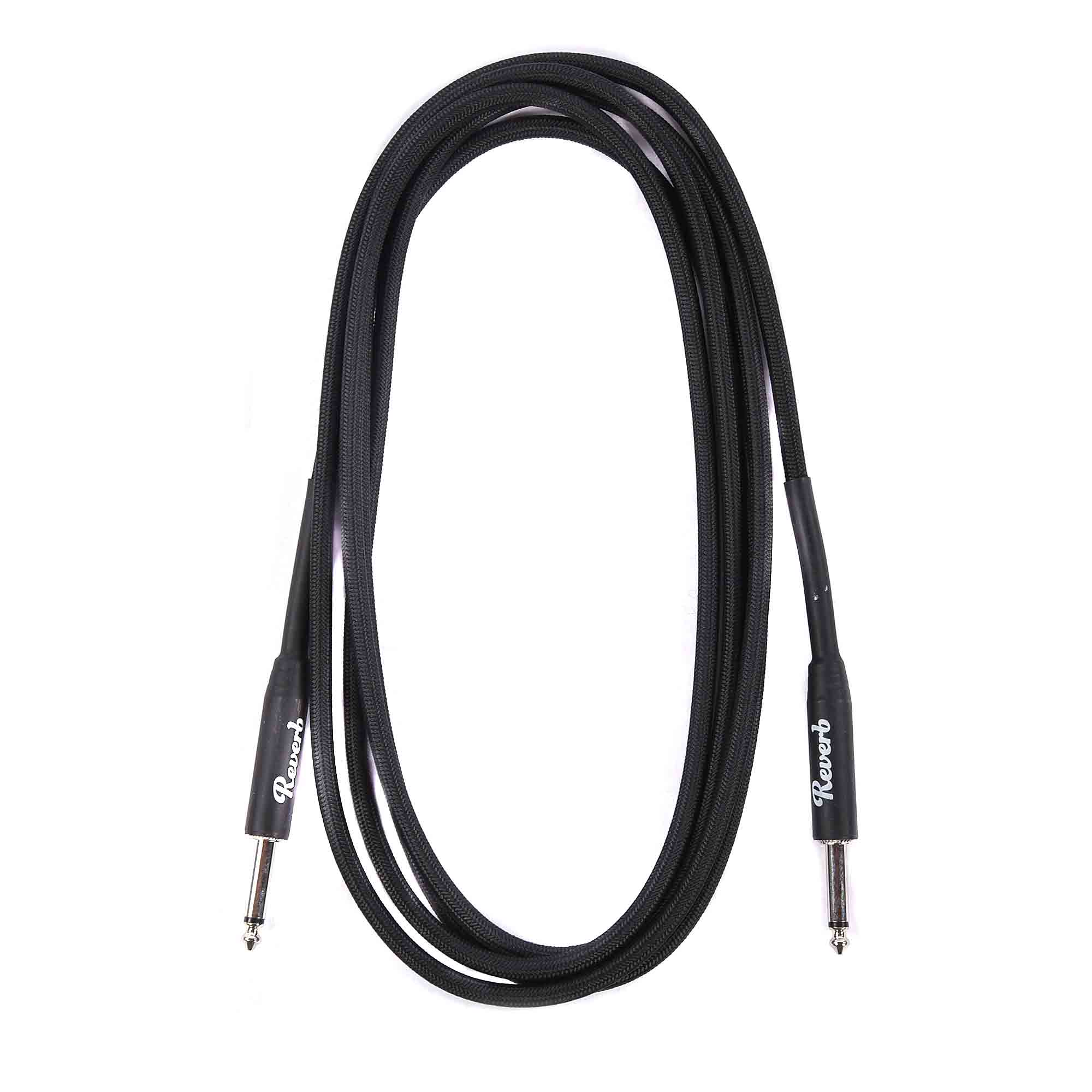 Reverb 1/4" Instrument Cable Black 20' S/S – Chicago Music Exchange