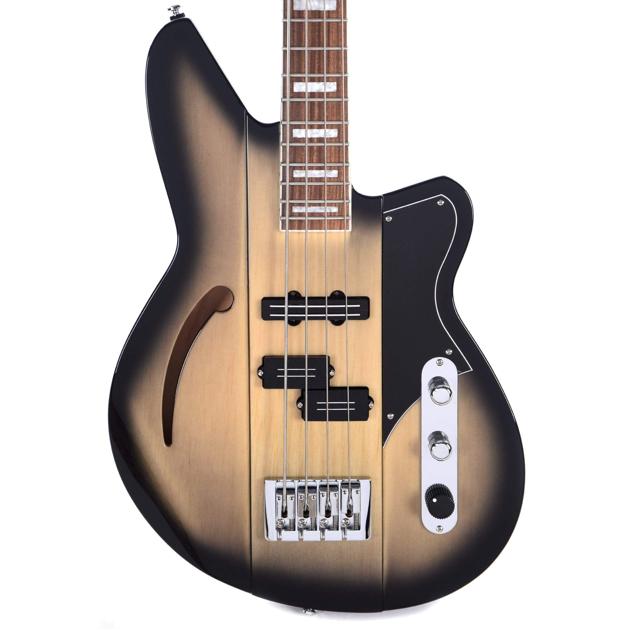 Reverend Brad Houser Signature Basshouser Fatfish 32 Korina Burst ...