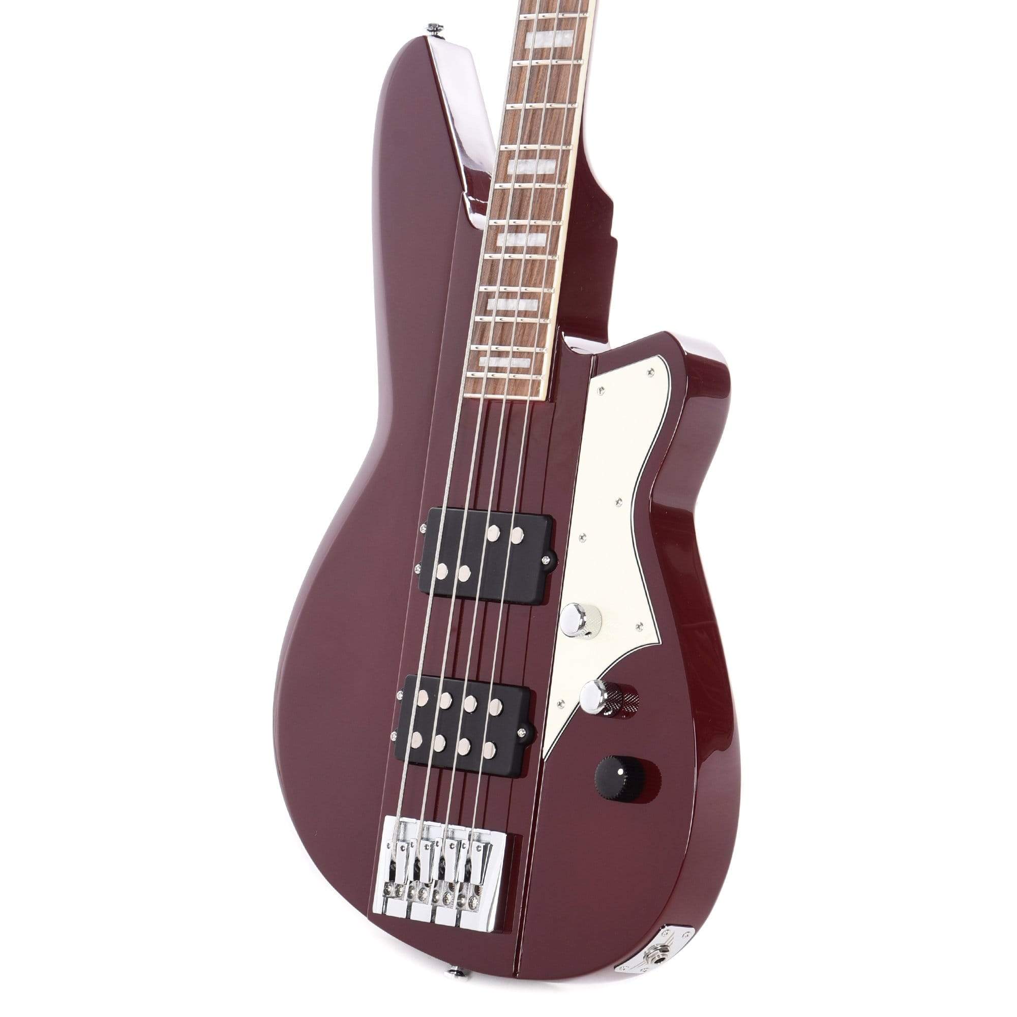 Reverend Thundergun Bass Medieval Red – Chicago Music Exchange