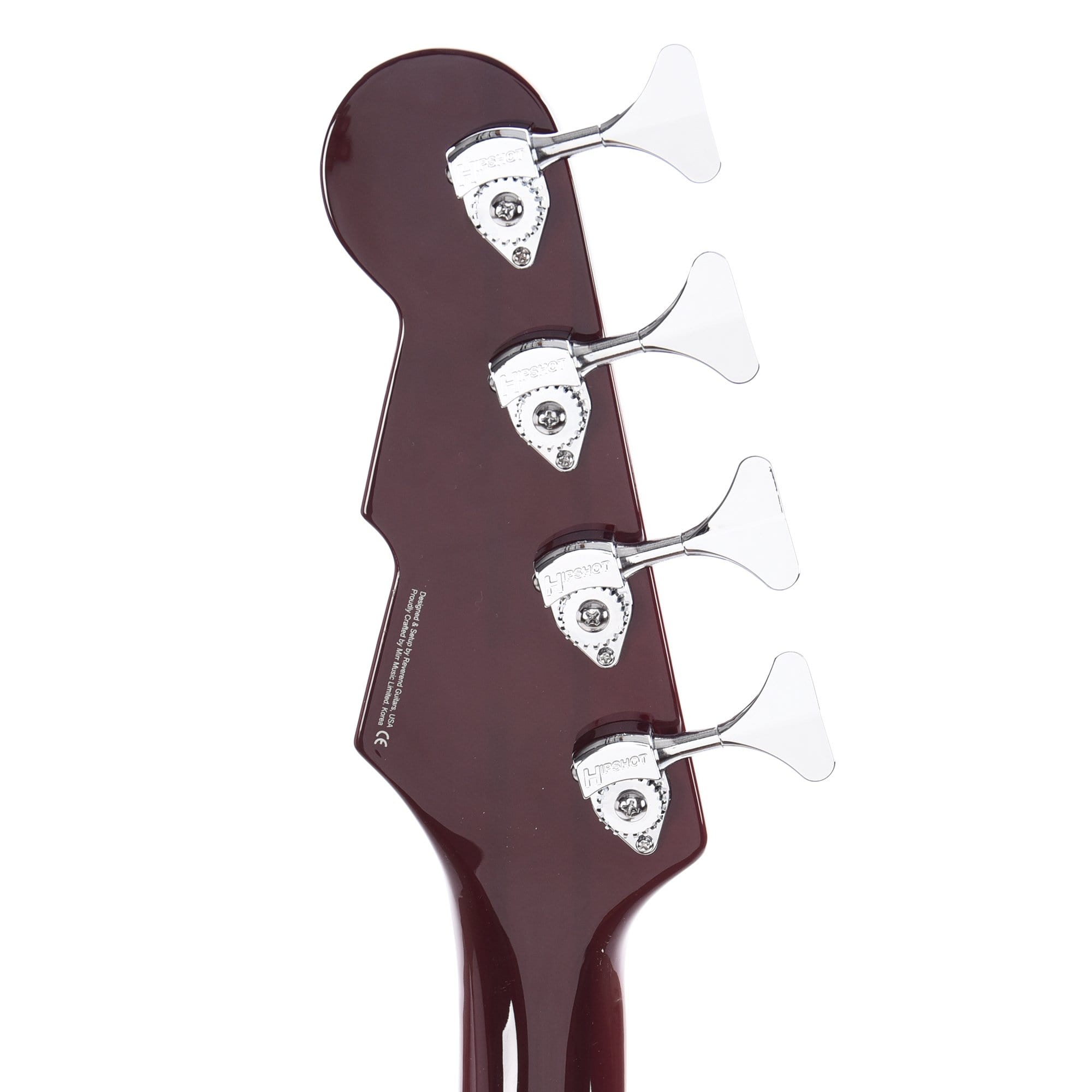 Reverend Thundergun Bass Medieval Red – Chicago Music Exchange