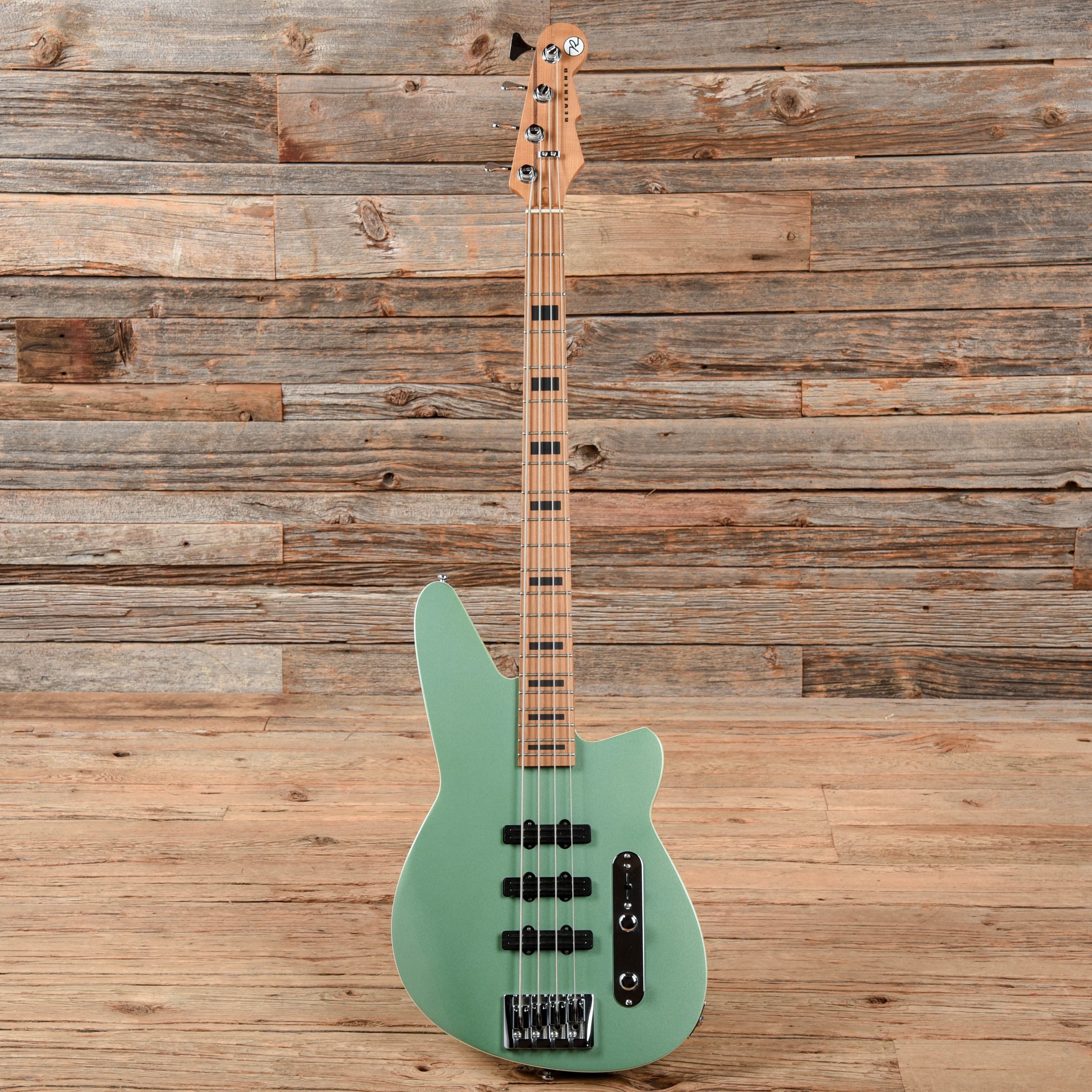 Reverend Triad Bass Metallic Alpine – Chicago Music Exchange
