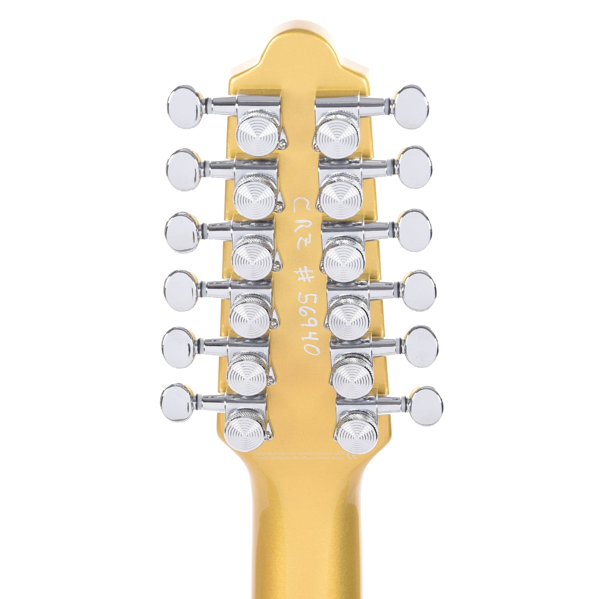 Reverend Airwave 12-String Venetian Pearl – Chicago Music Exchange