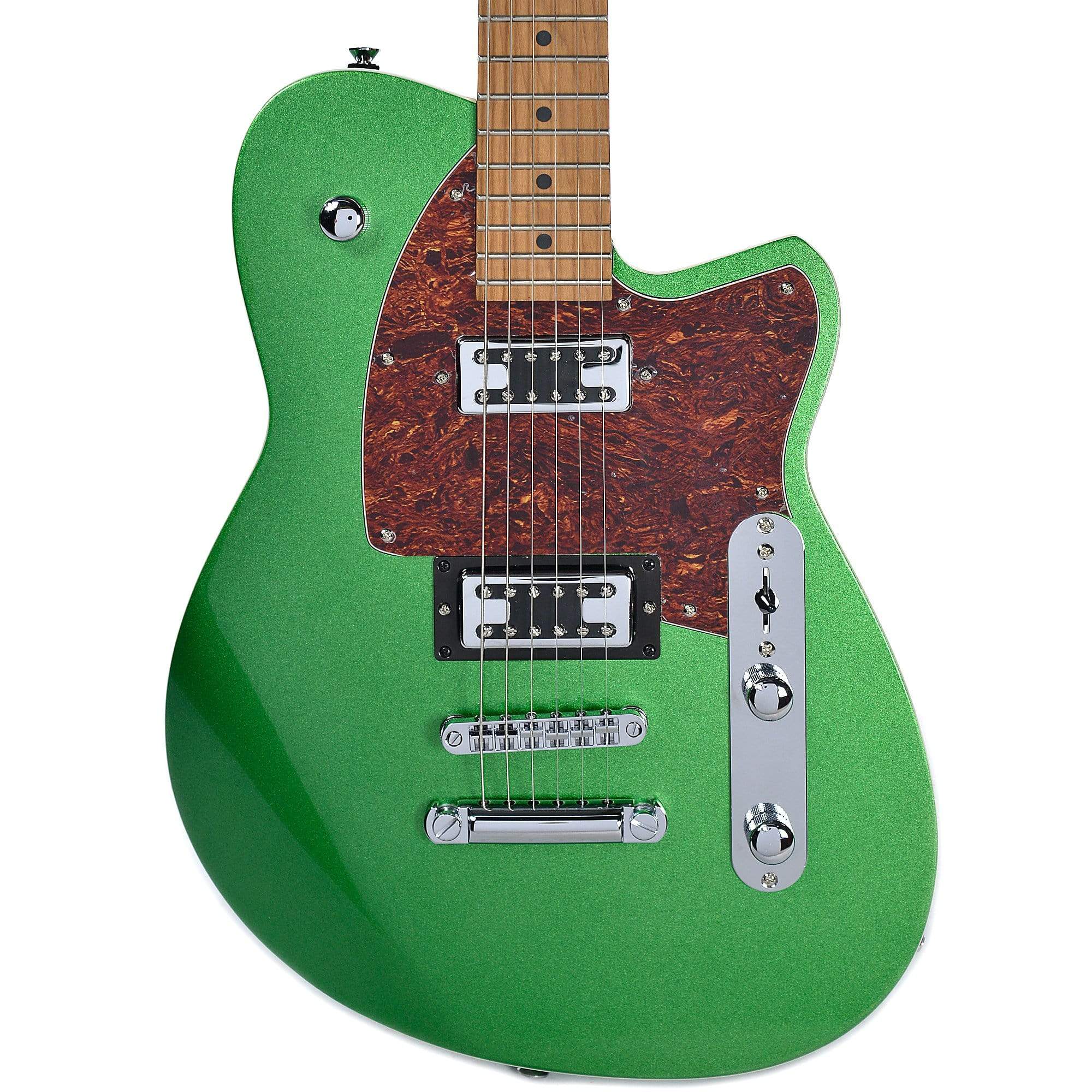 Reverend Flatroc Metallic Emerald – Chicago Music Exchange