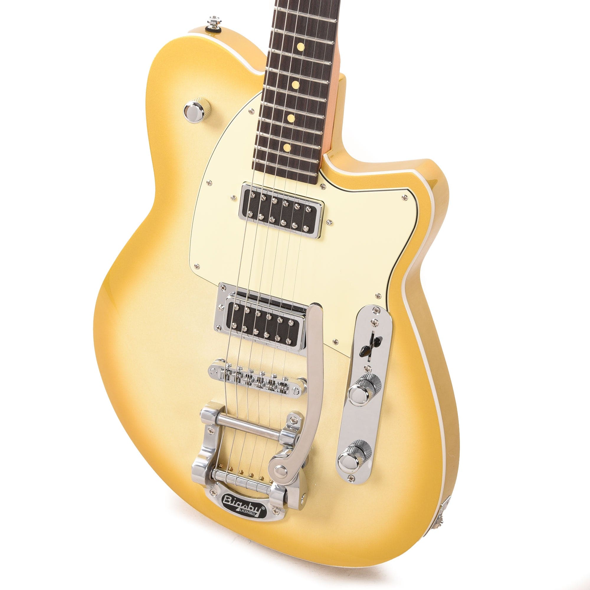 Reverend Flatroc Venetian Pearl w/Bigsby – Chicago Music Exchange