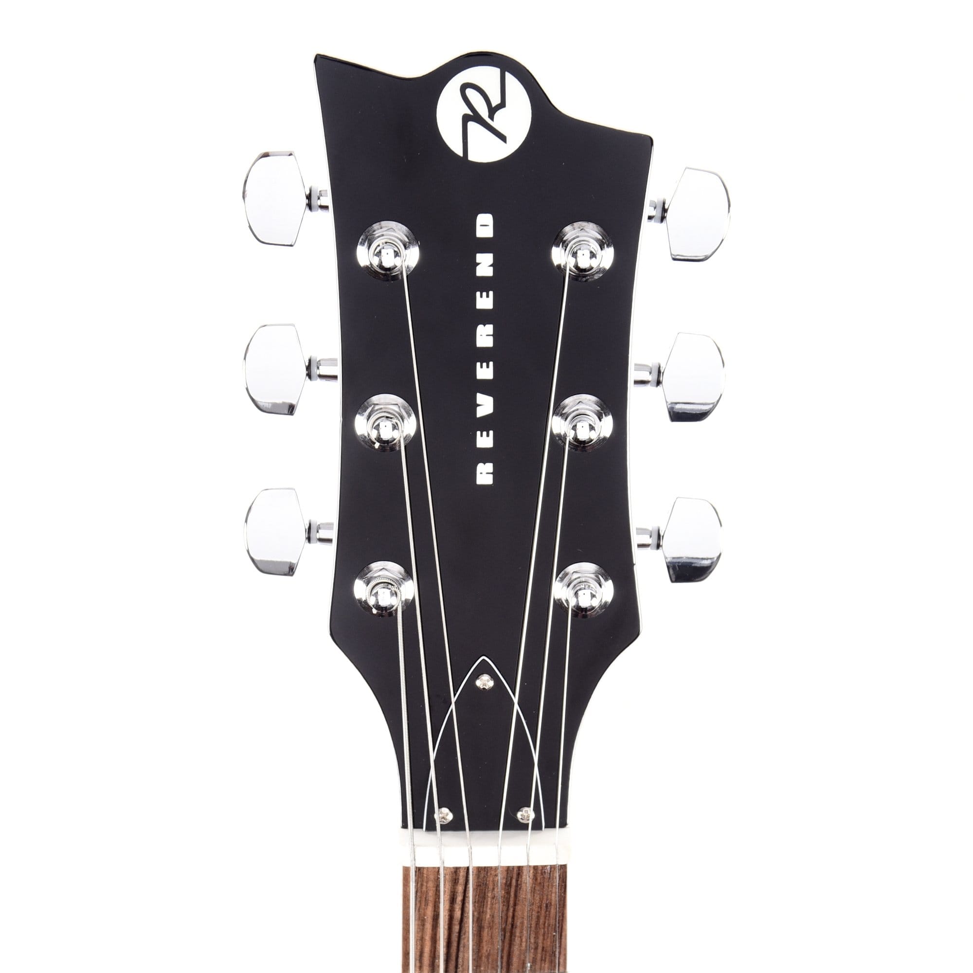 Reverend Roundhouse Turquoise Flame Maple – Chicago Music Exchange