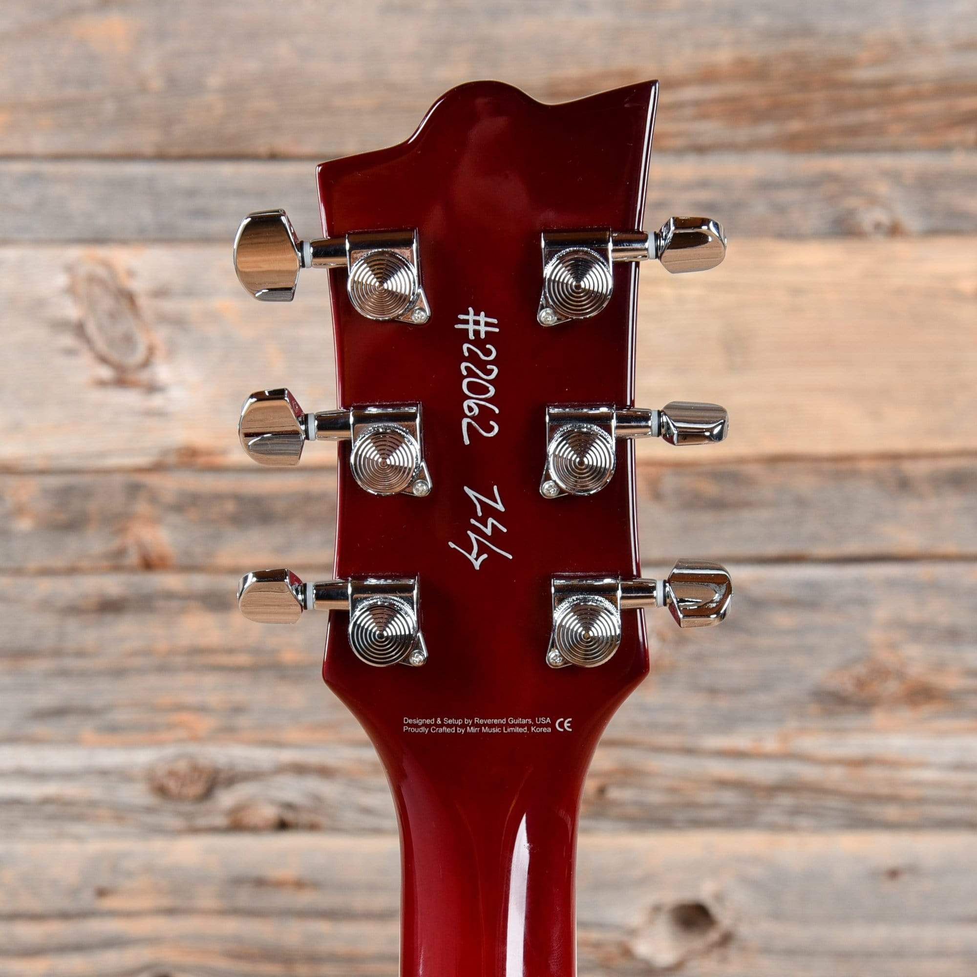 Reverend Sensei RA FM Wine Red – Chicago Music Exchange