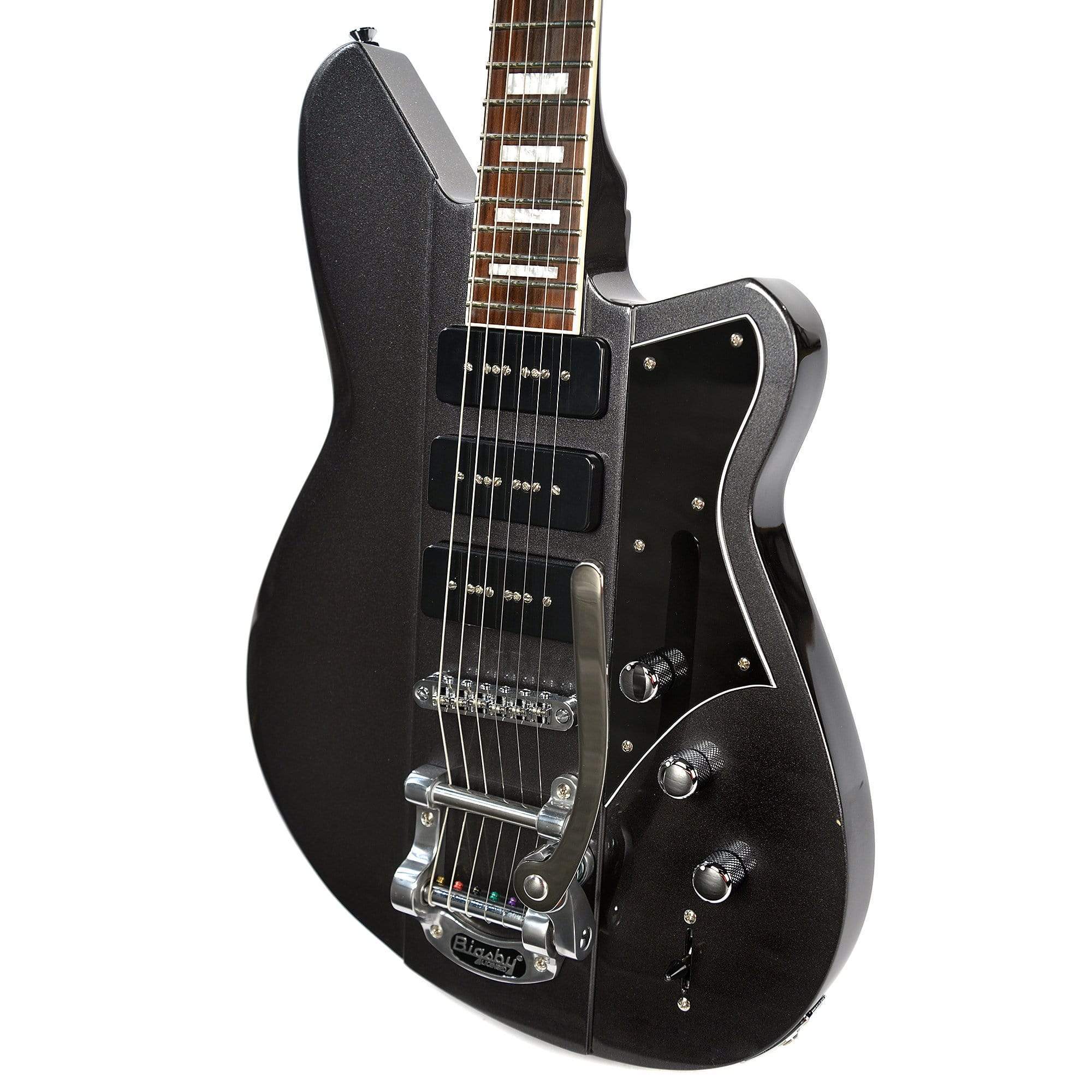 Reverend Warhawk 390 Gunmetal – Chicago Music Exchange