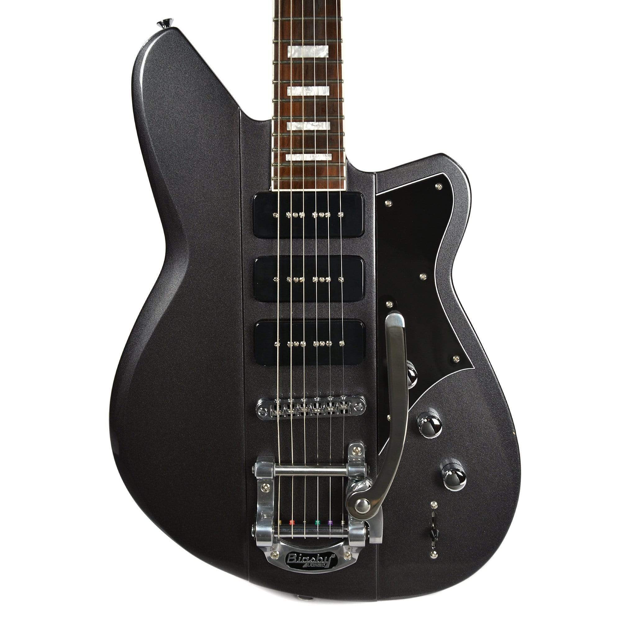 Reverend Warhawk 390 Gunmetal – Chicago Music Exchange