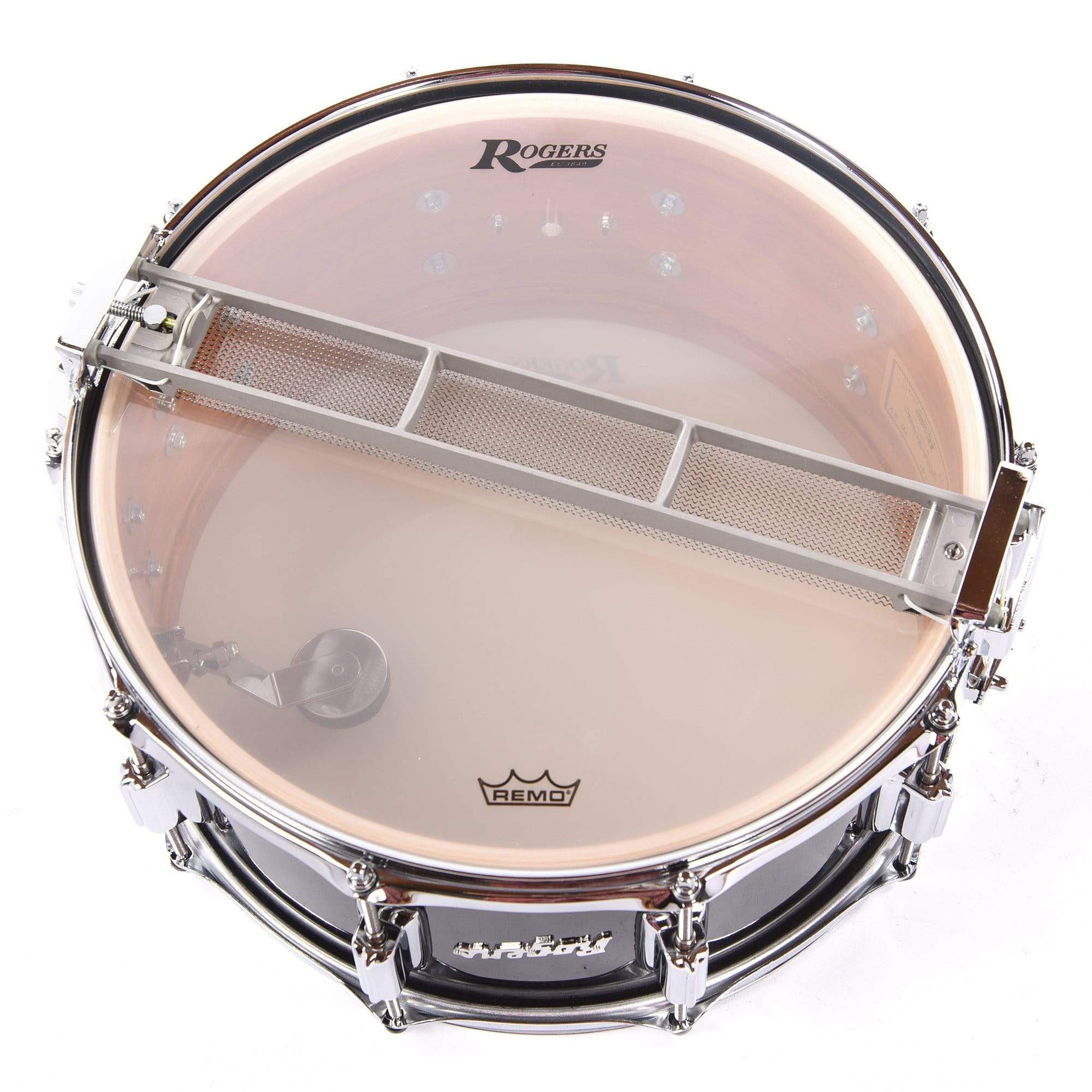 Rogers 6.5x14 Dyna-Sonic Classic Snare Drum Black Lacquer – Chicago ...