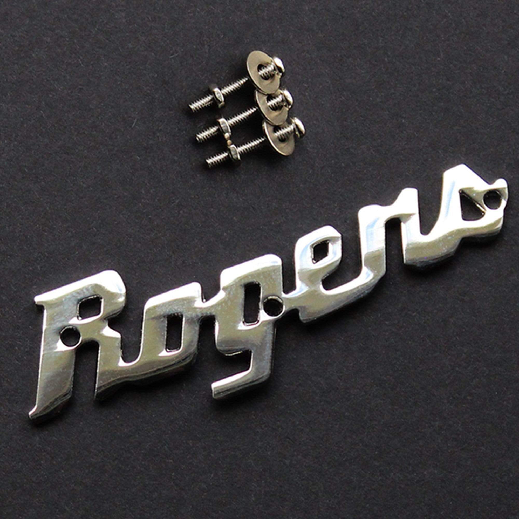 Rogers Script Logo Badge – Chicago Music Exchange