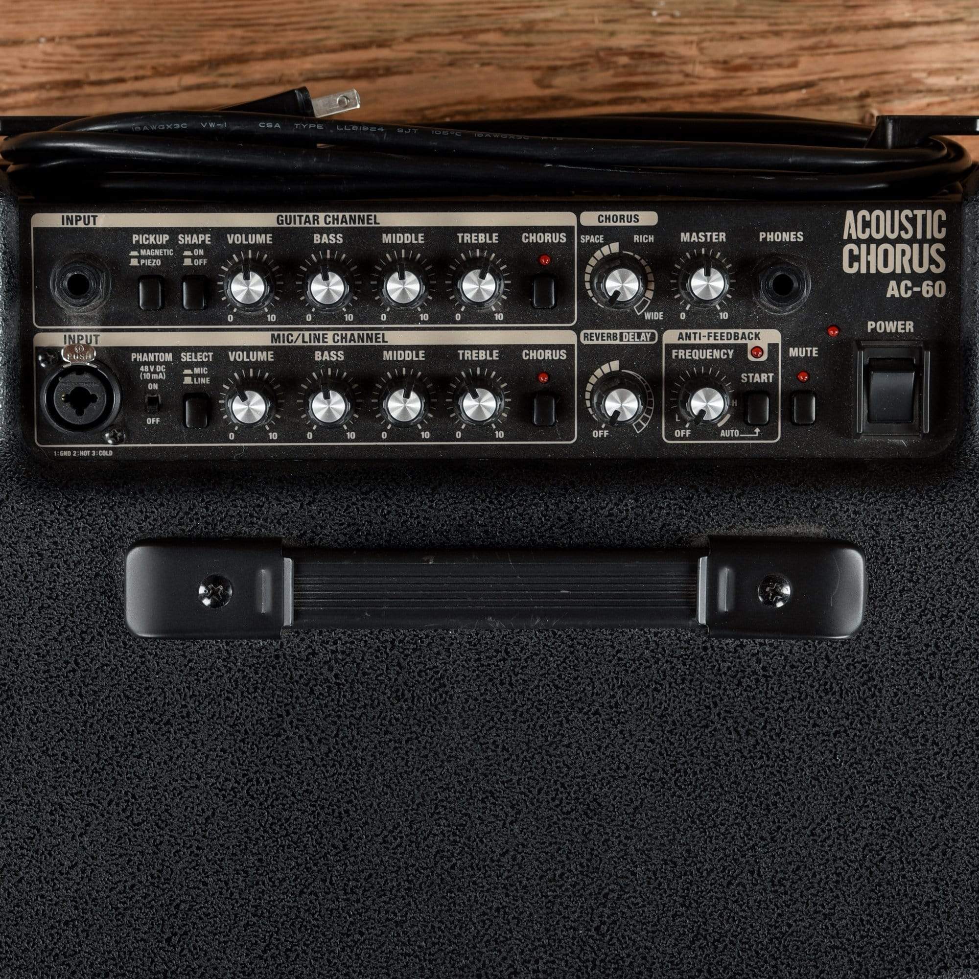 Roland AC-60 Acoustic Chorus 2-Channel 60-Watt 2x6.5" Acoustic Guitar ...