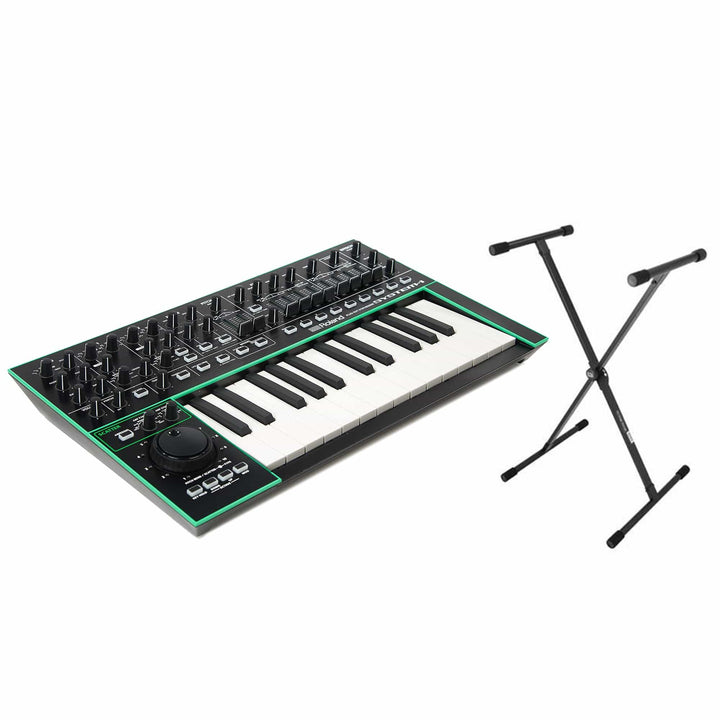 Roland System-1 Synthesizer - SYSTEM1 Bundle w/FREE Keyboard Stand ...