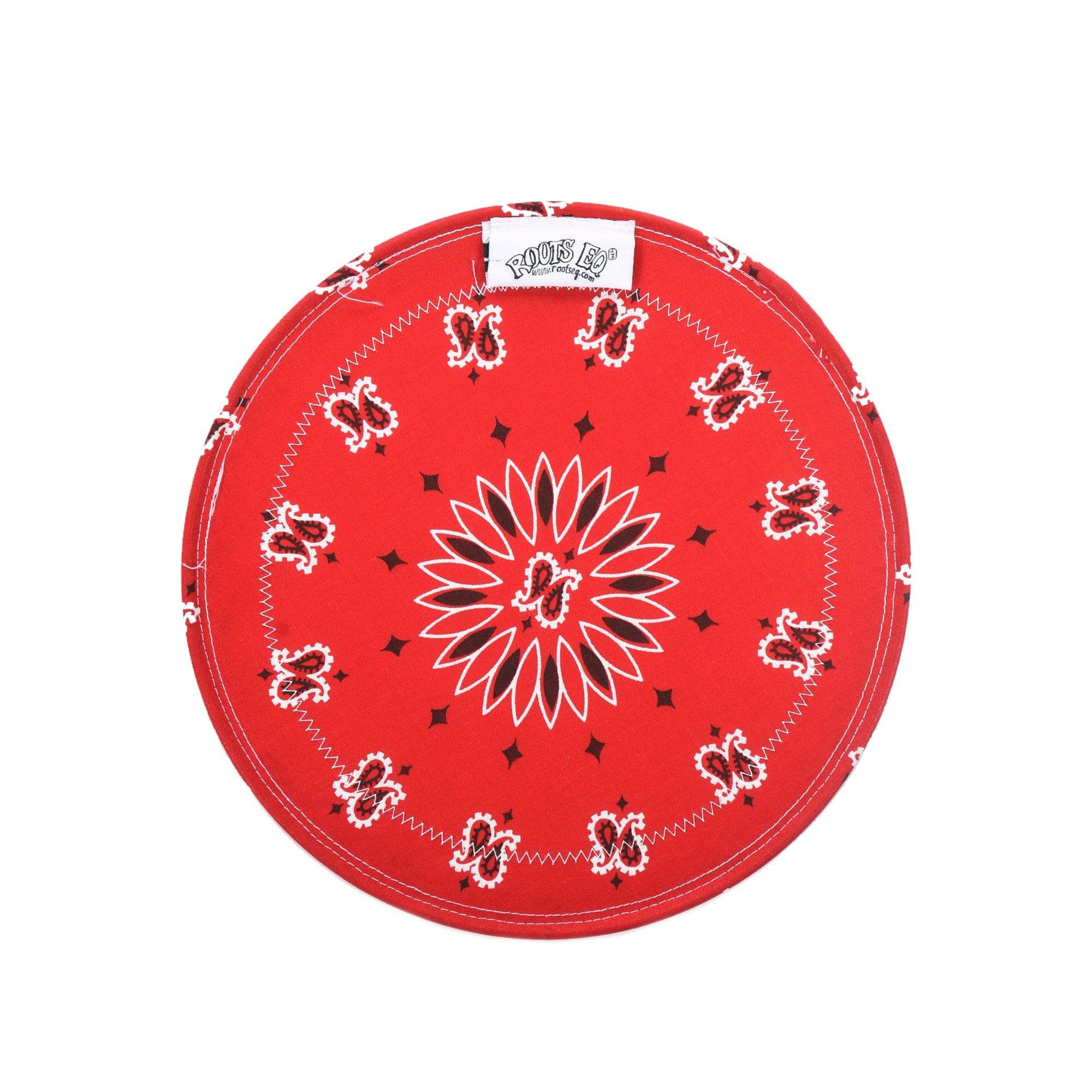 Roots EQ Solid Red Bandana 10" – Chicago Music Exchange