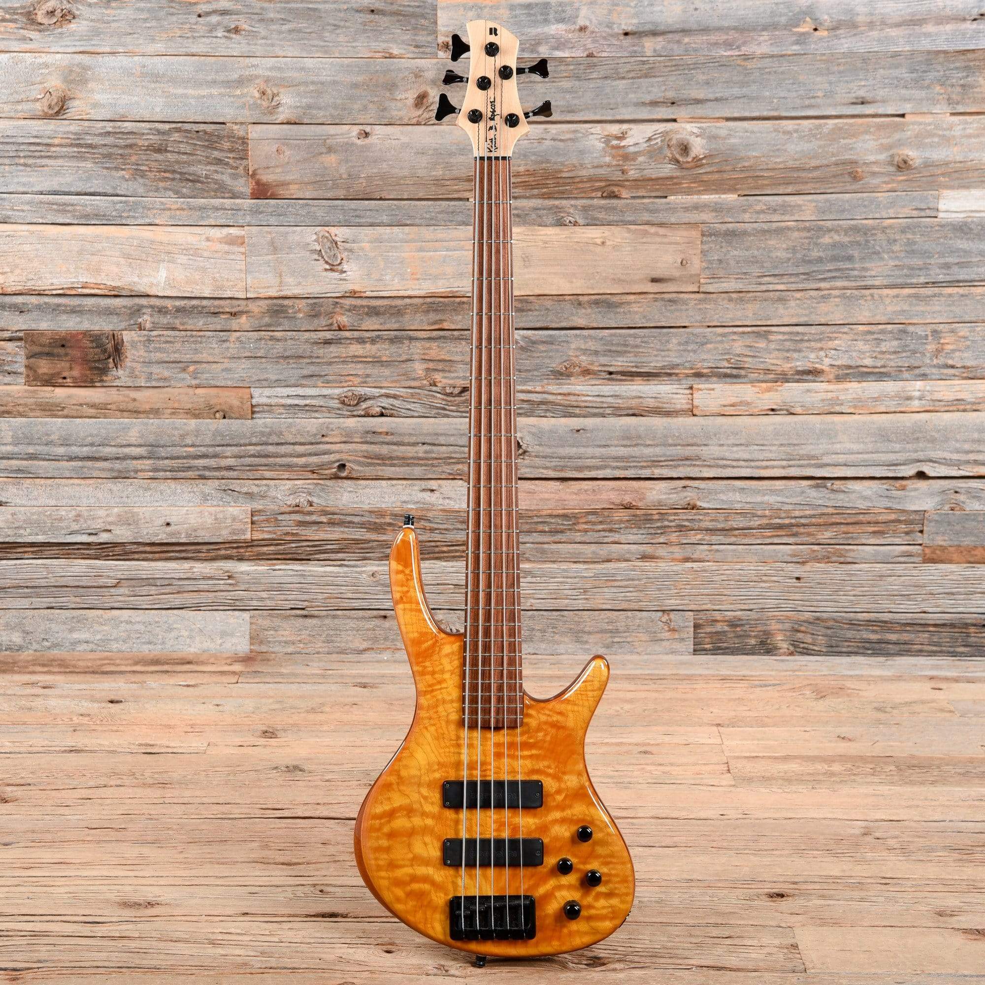Roscoe Century Standard Plus 5-String Natural – Chicago Music Exchange