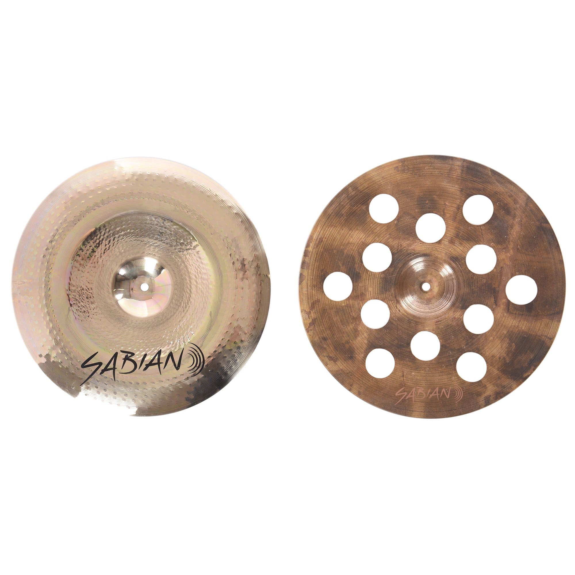 Sabian 16" XSR Sizzler Cymbal Stack – Chicago Music Exchange