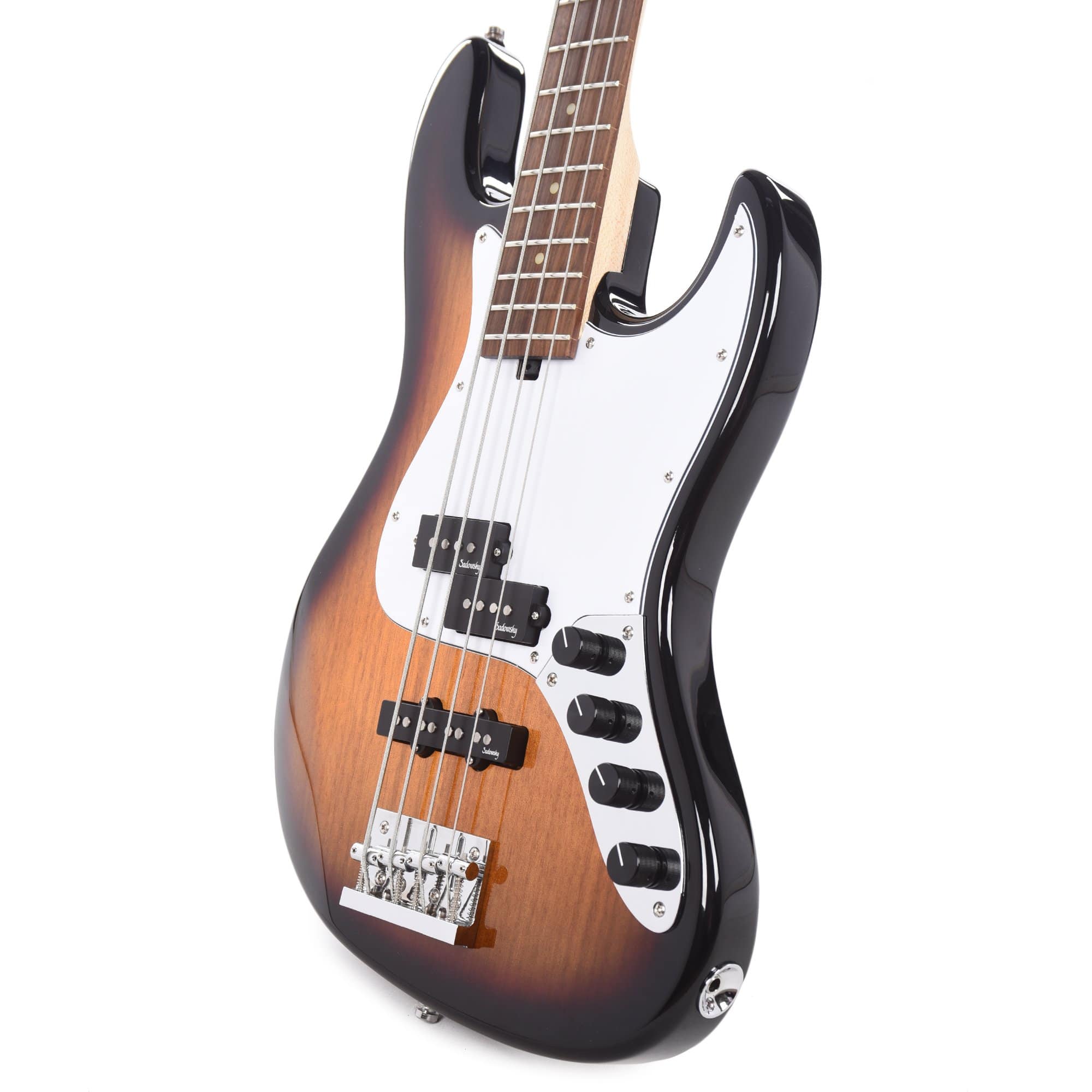 Sadowsky MetroExpress Hybrid PJ Tobacco Burst High Polish w/Morado Fin ...