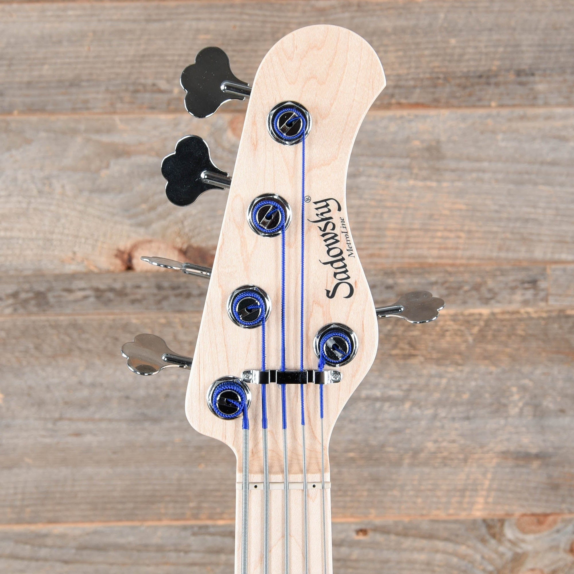 Sadowsky MetroLine Modern 5-String Swamp Burgundy Burst Transparent Sa ...