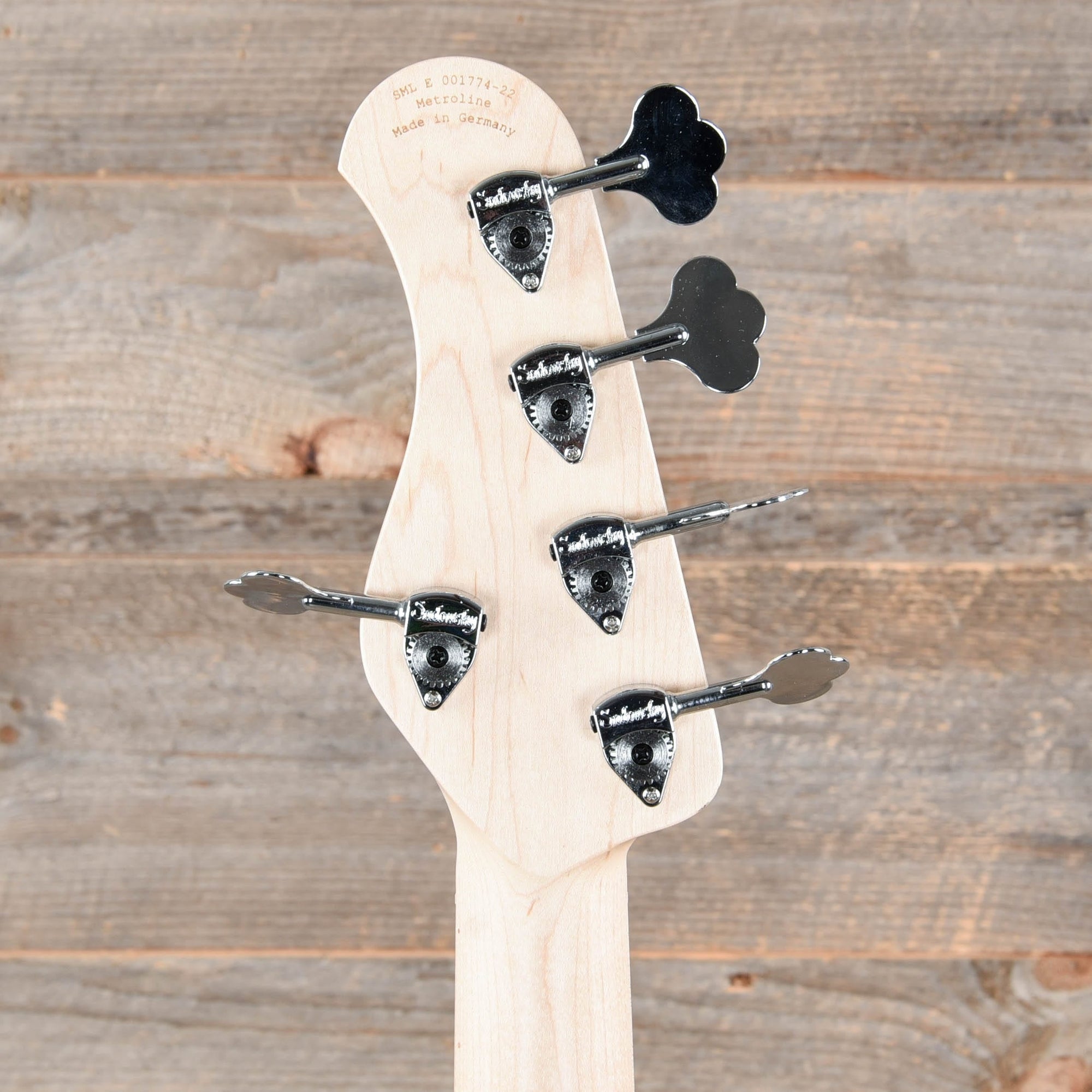 Sadowsky MetroLine Modern 5-String Swamp Burgundy Burst Transparent Sa ...