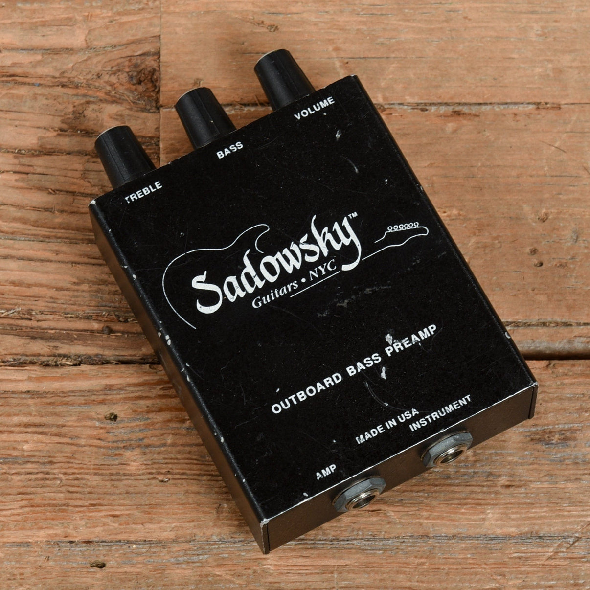 Sadowsky Outboard Bass Preamp – Chicago Music Exchange
