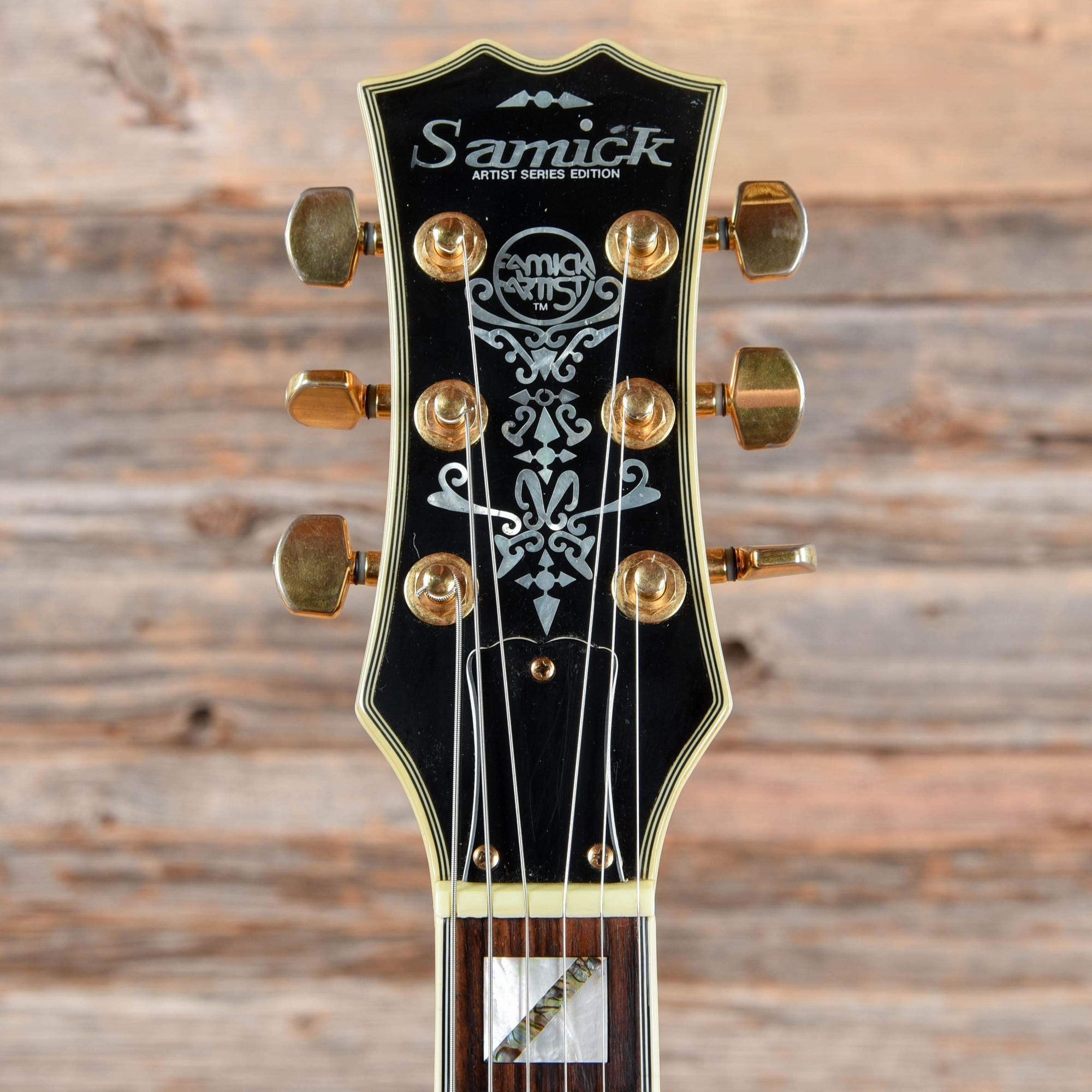 Samick HJ650 Hollowbody Sunburst 2001 – Chicago Music Exchange