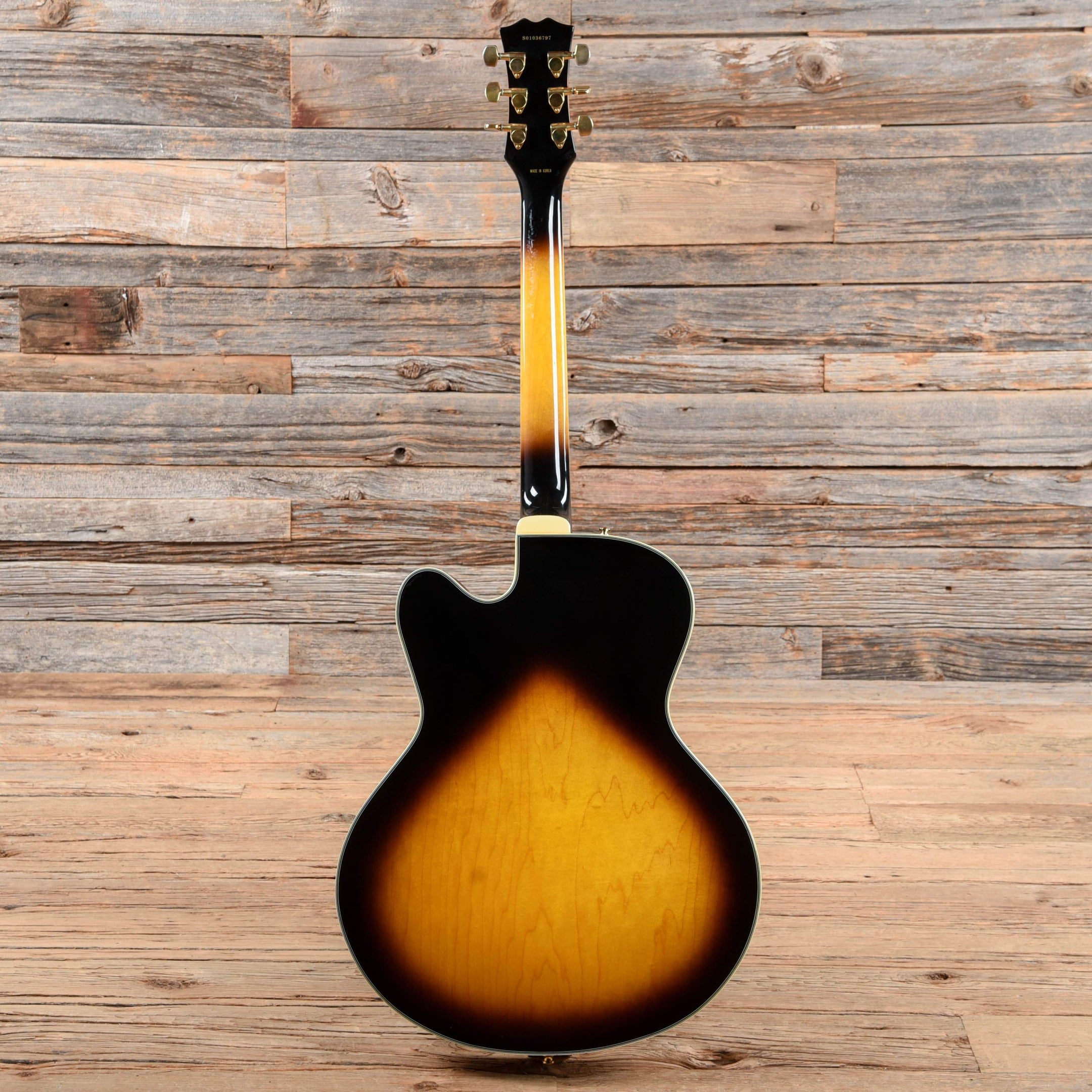 Samick HJ650 Hollowbody Sunburst 2001 – Chicago Music Exchange