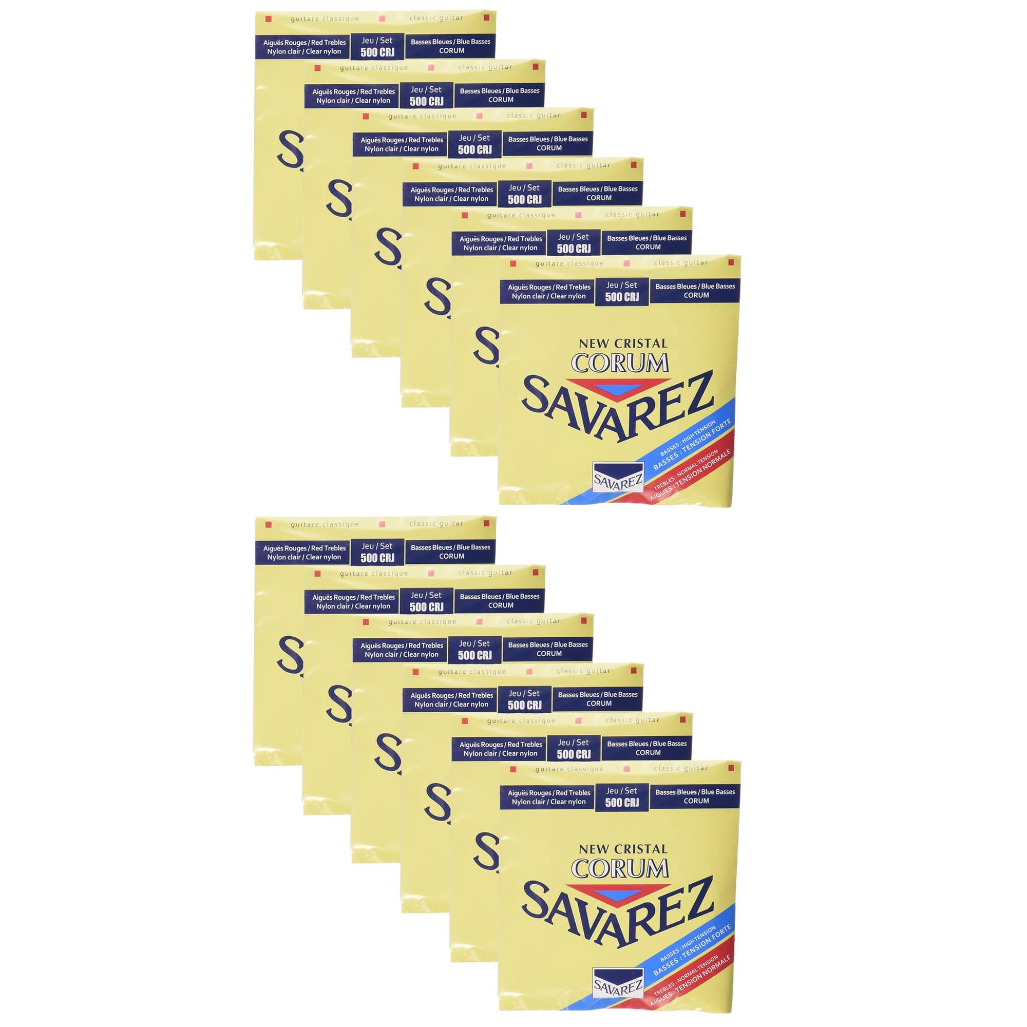 Savarez 500CRJ Cristal Corum High Tension (12 Pack Bundle) – Chicago ...