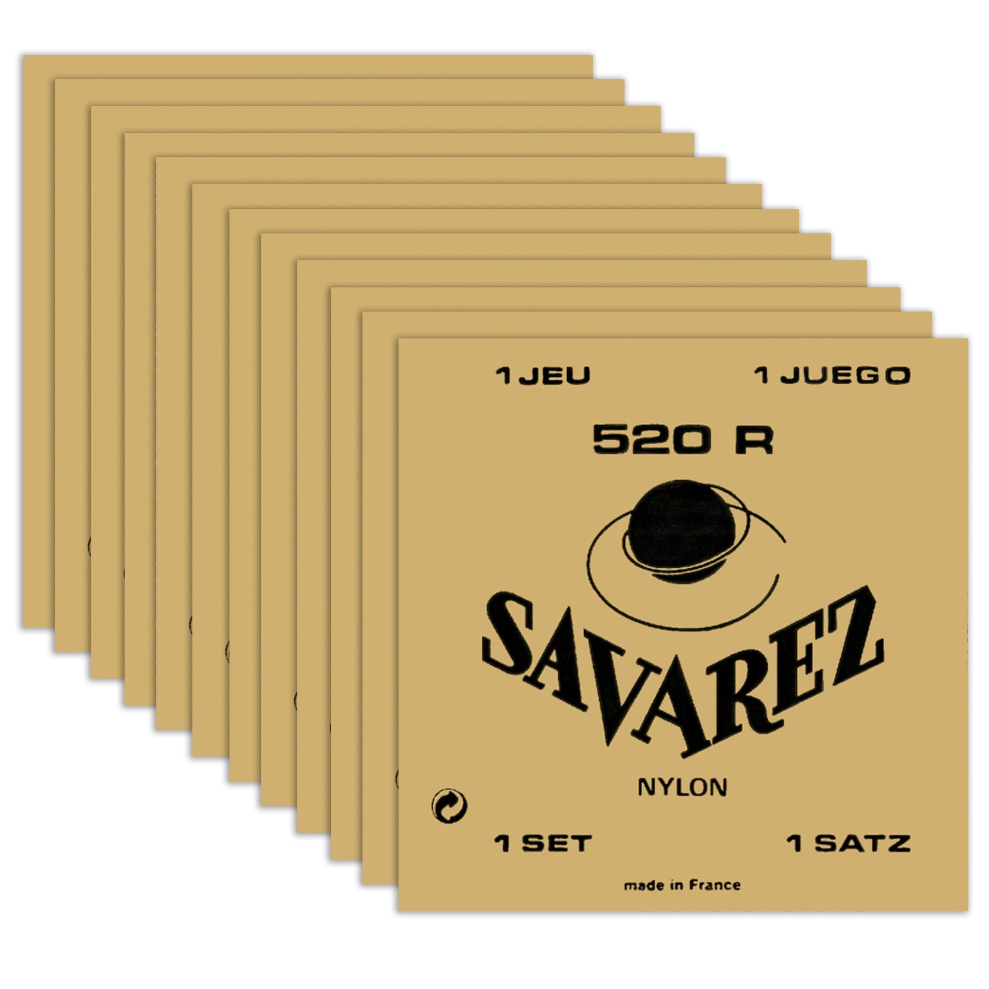 Savarez 520R Normal Tension Strings 12 Pack Bundle – Chicago Music Exchange